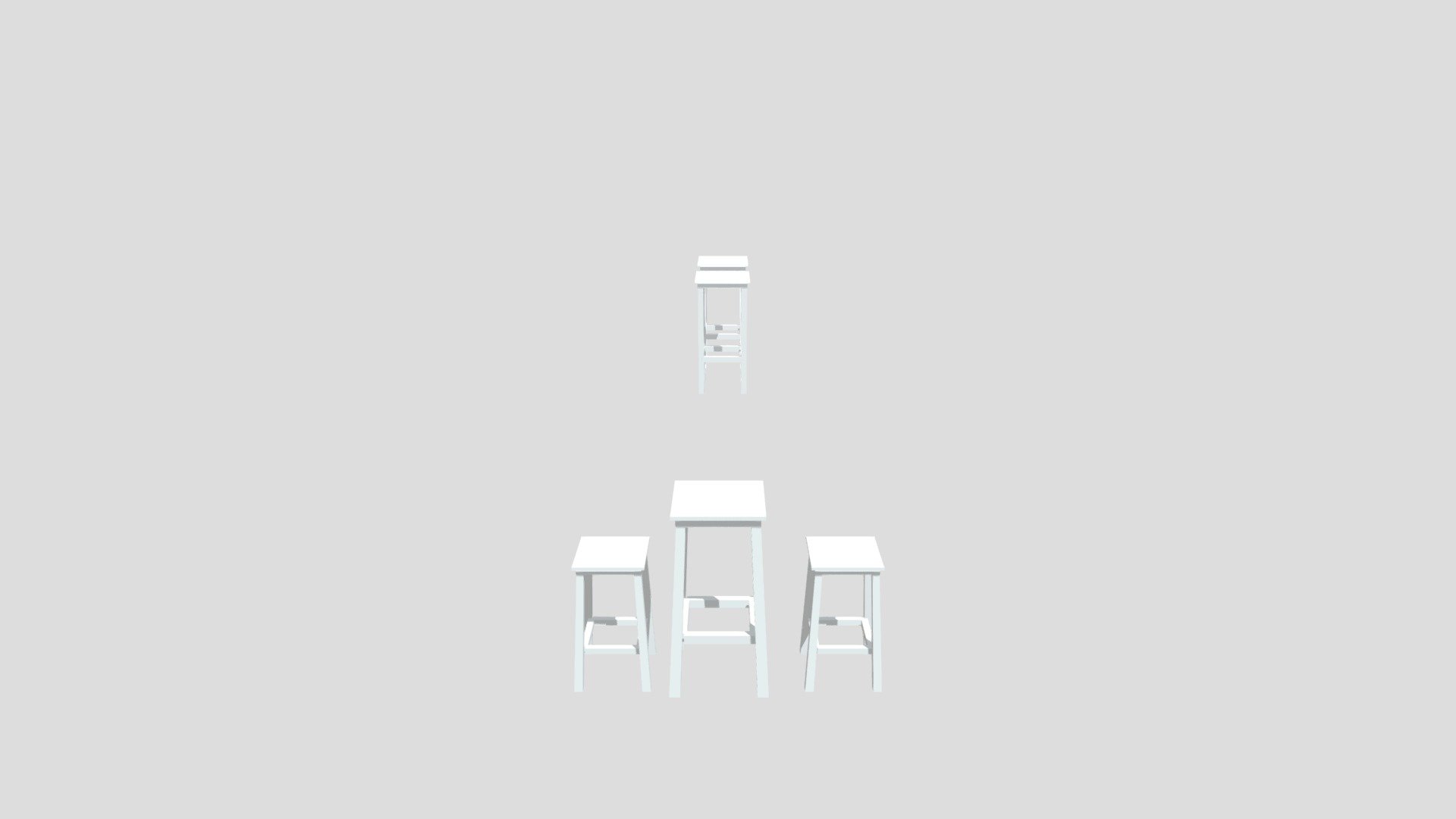 high table set - 3D model by dimitri_stephanou (@dimitri.stephanou.pro ...