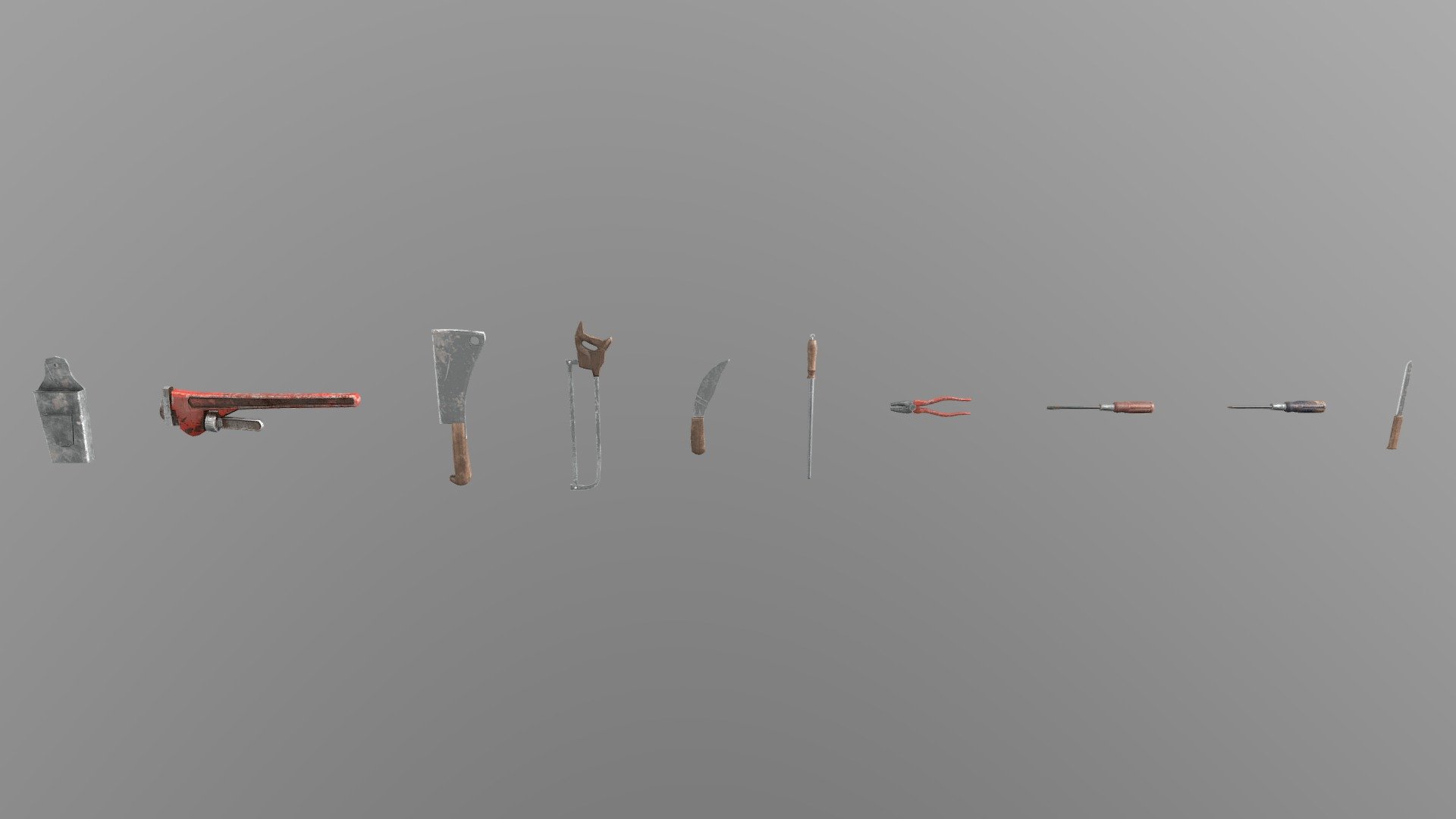 Project IO - Tool Set - 3D model by Dakota Wester (@dakotawester ...