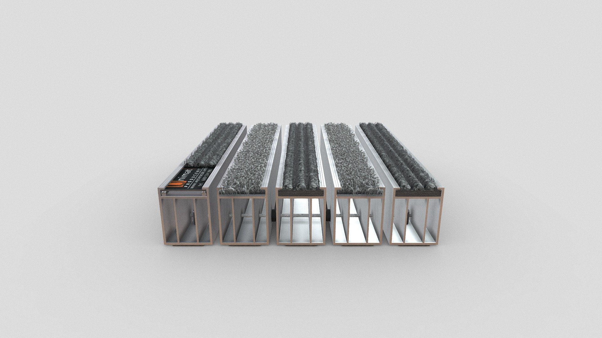 Unimat 42 TS (gray) - 3D model by Unimat | Fabryka Wycieraczek (@Unimat ...