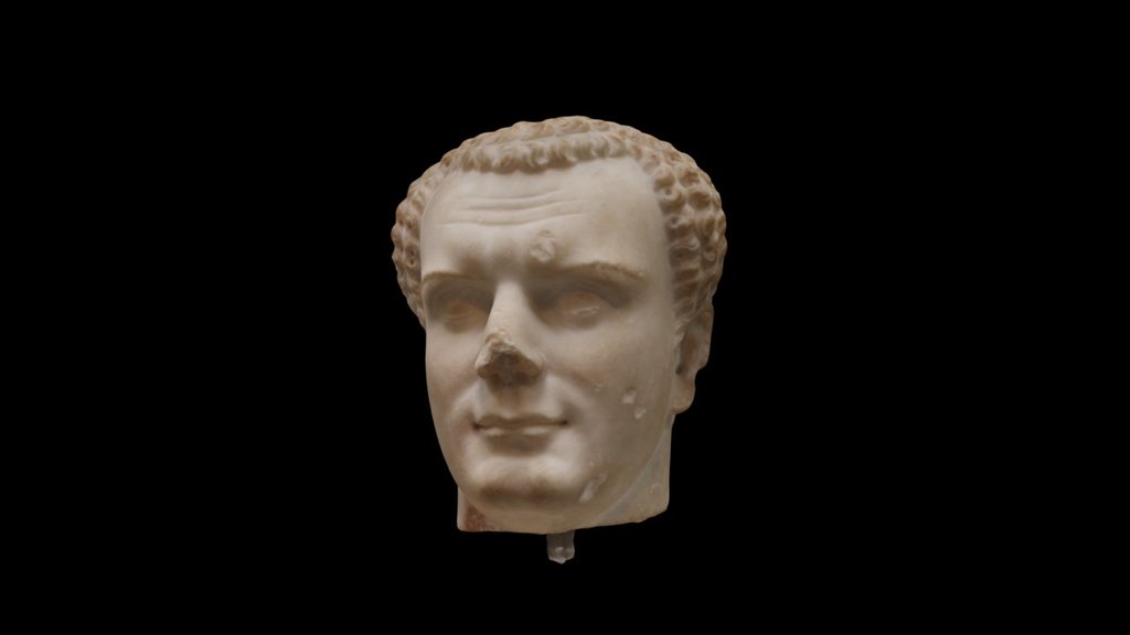 A marble bust of Titus - Download Free 3D model by The British Museum ...