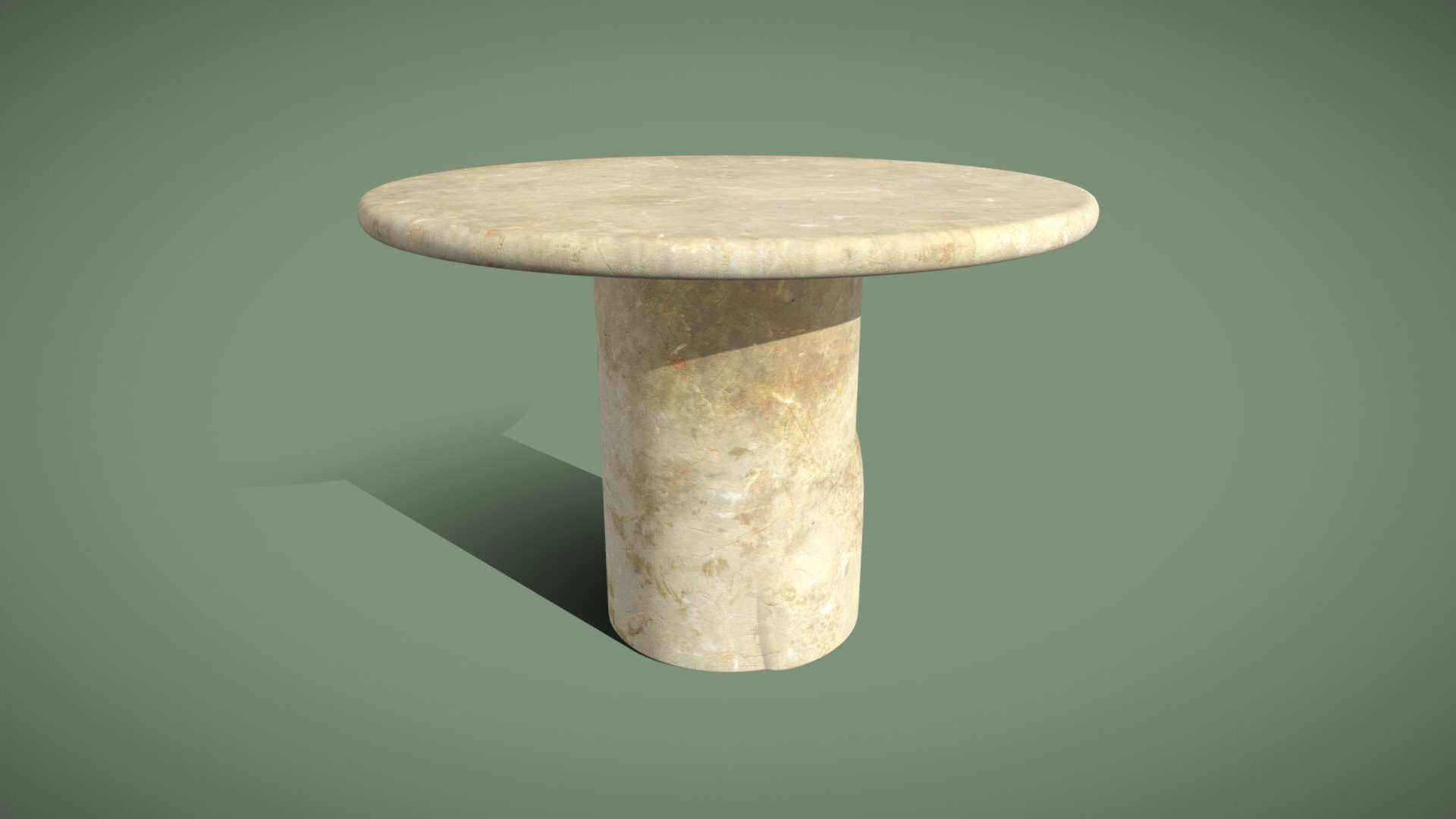 Stone Table - 3D model by nat.natura [81fbffa] - Sketchfab