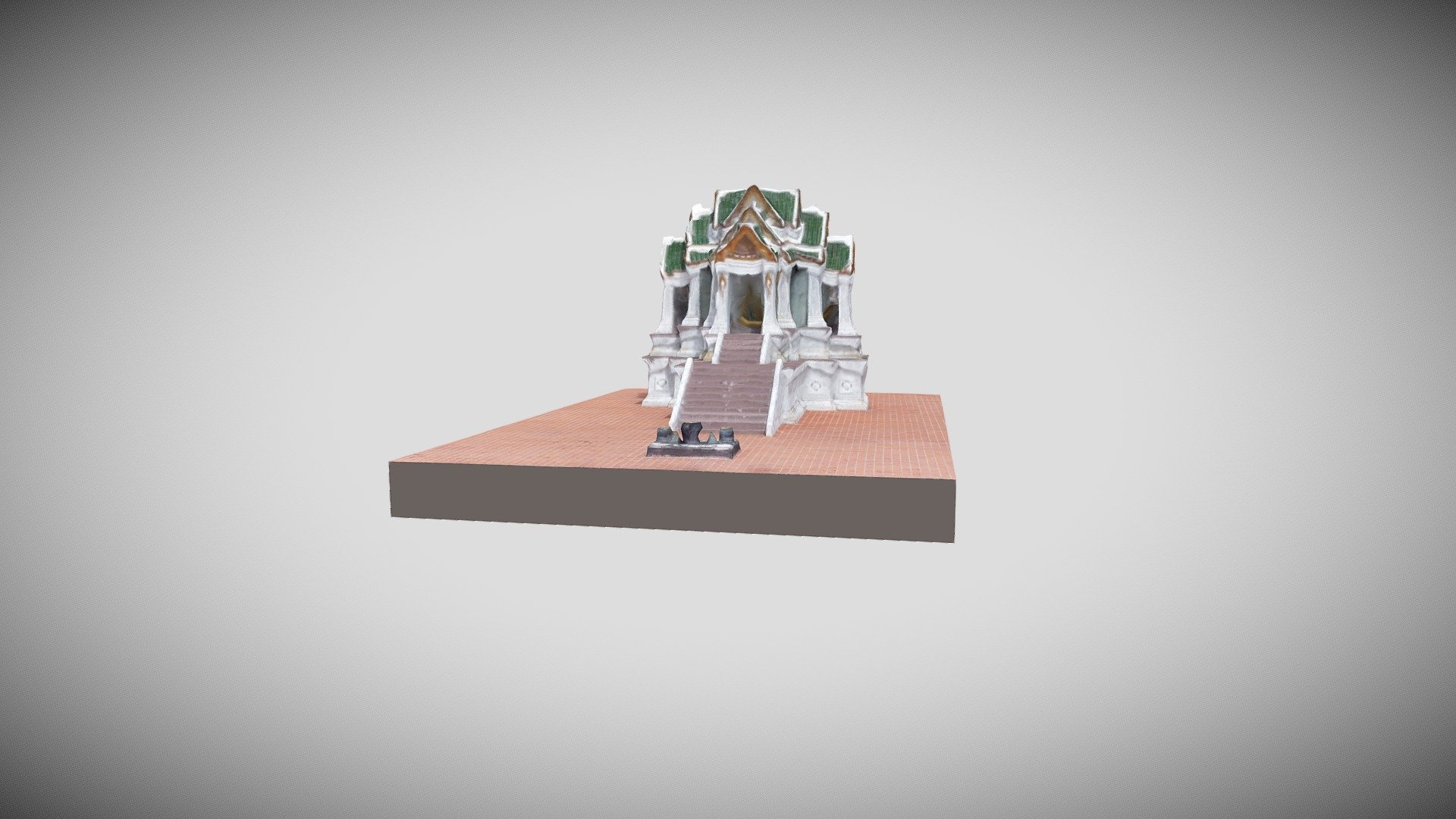 หอพระ Test - Download Free 3D model by Sitthiroj [81ffe01] - Sketchfab