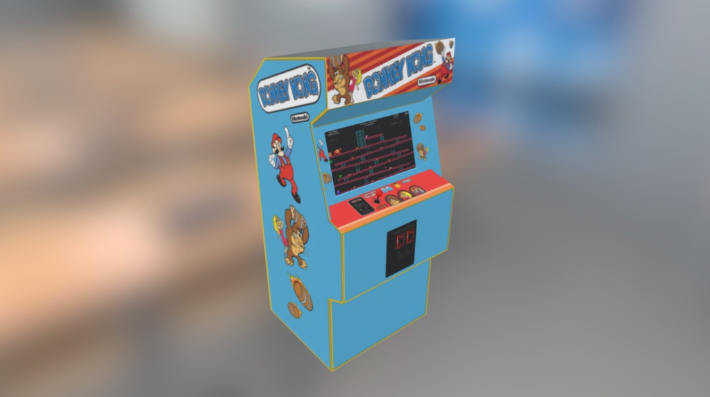Arcade - 3D model by griffinhay [820085e] - Sketchfab