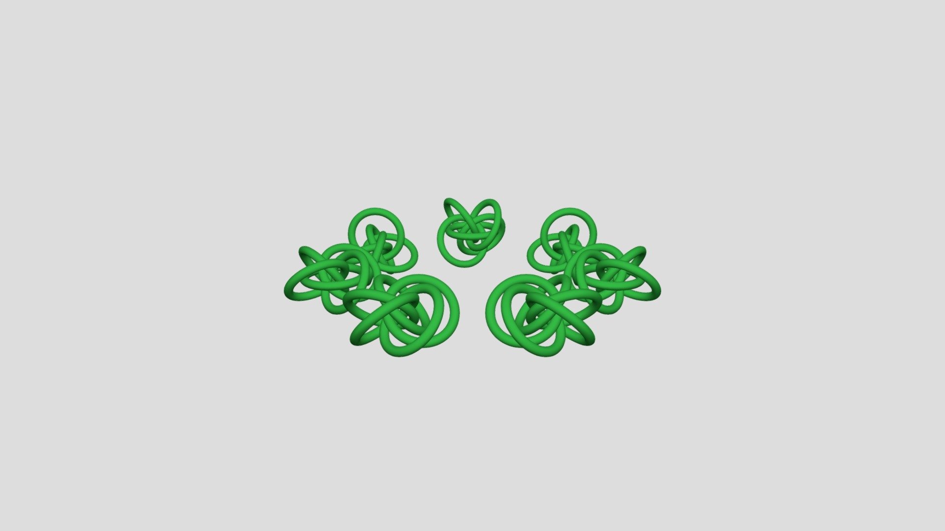 5 mutually linked circles - Download Free 3D model by dpiker [8201216 ...
