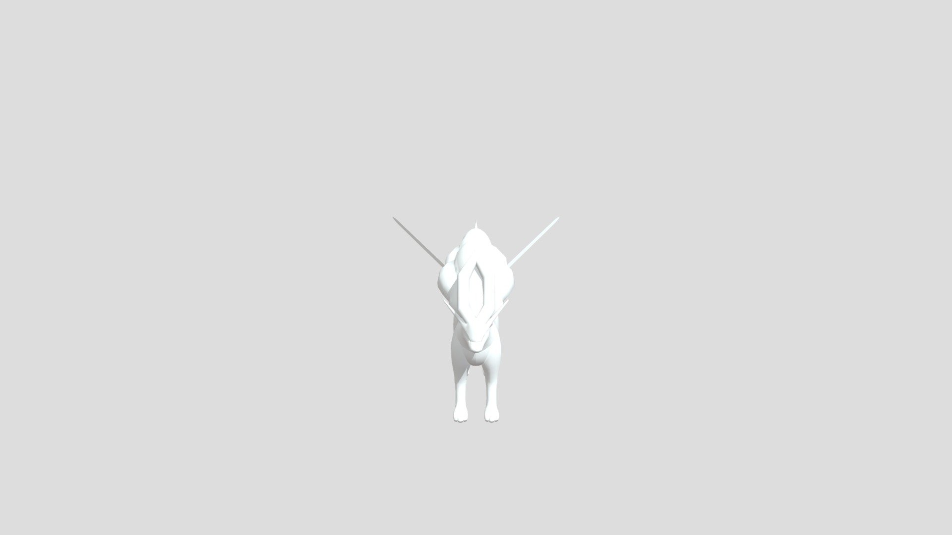 Suicune - Download Free 3D model by Dodogamer (@lazaronogueira832 ...