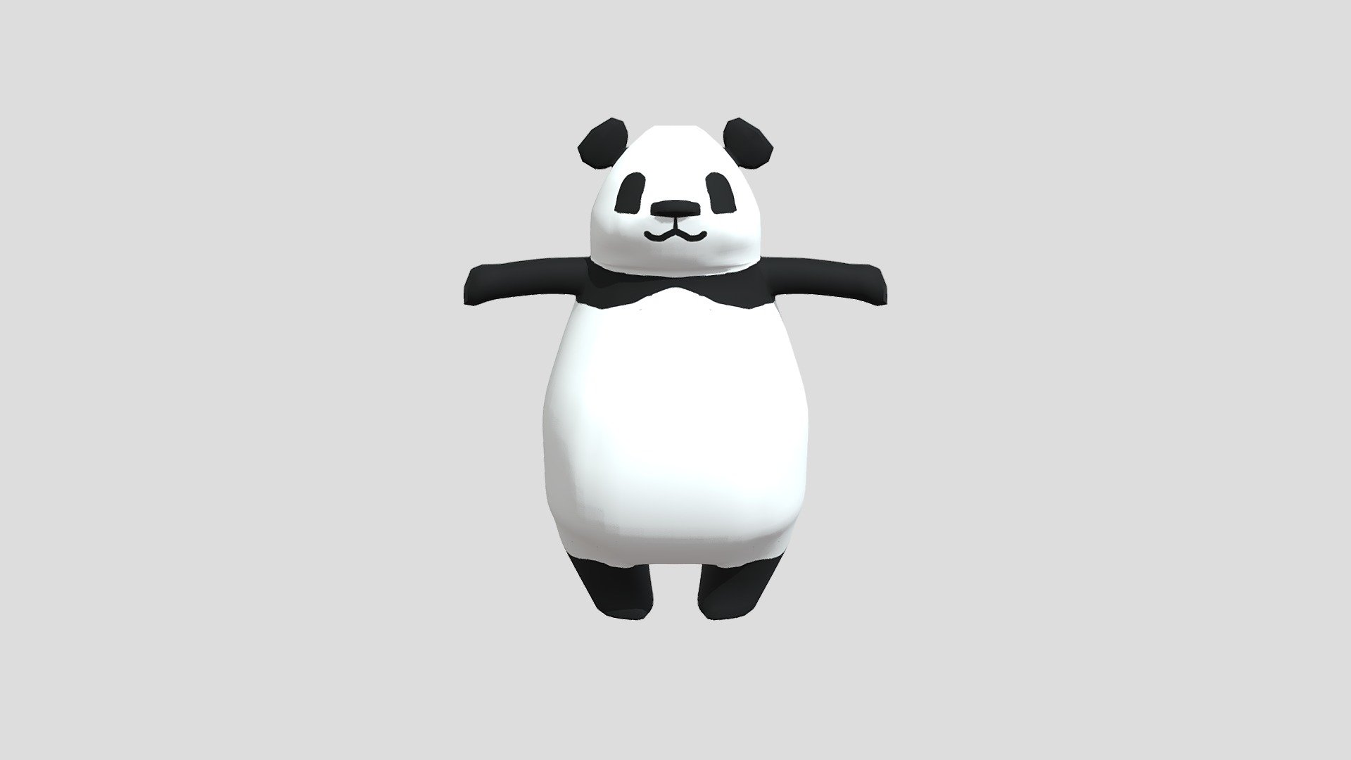 Panda2 - 3D model by Shosui (@katsuhikom) [8204056] - Sketchfab