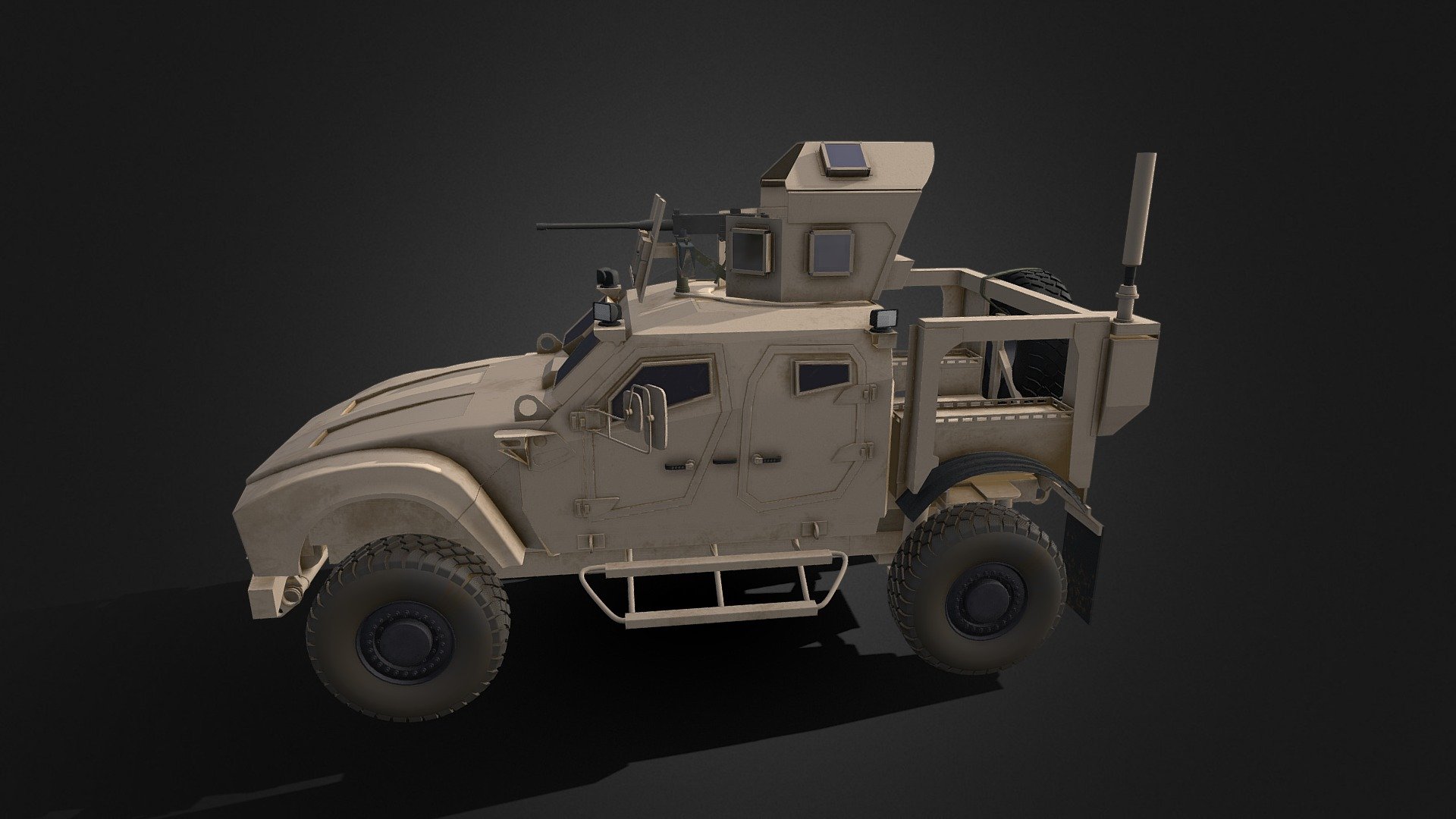 Oshkosh M-ATV - 3D model by MihaiCGI (@vargamihaly1986) [8205671 ...