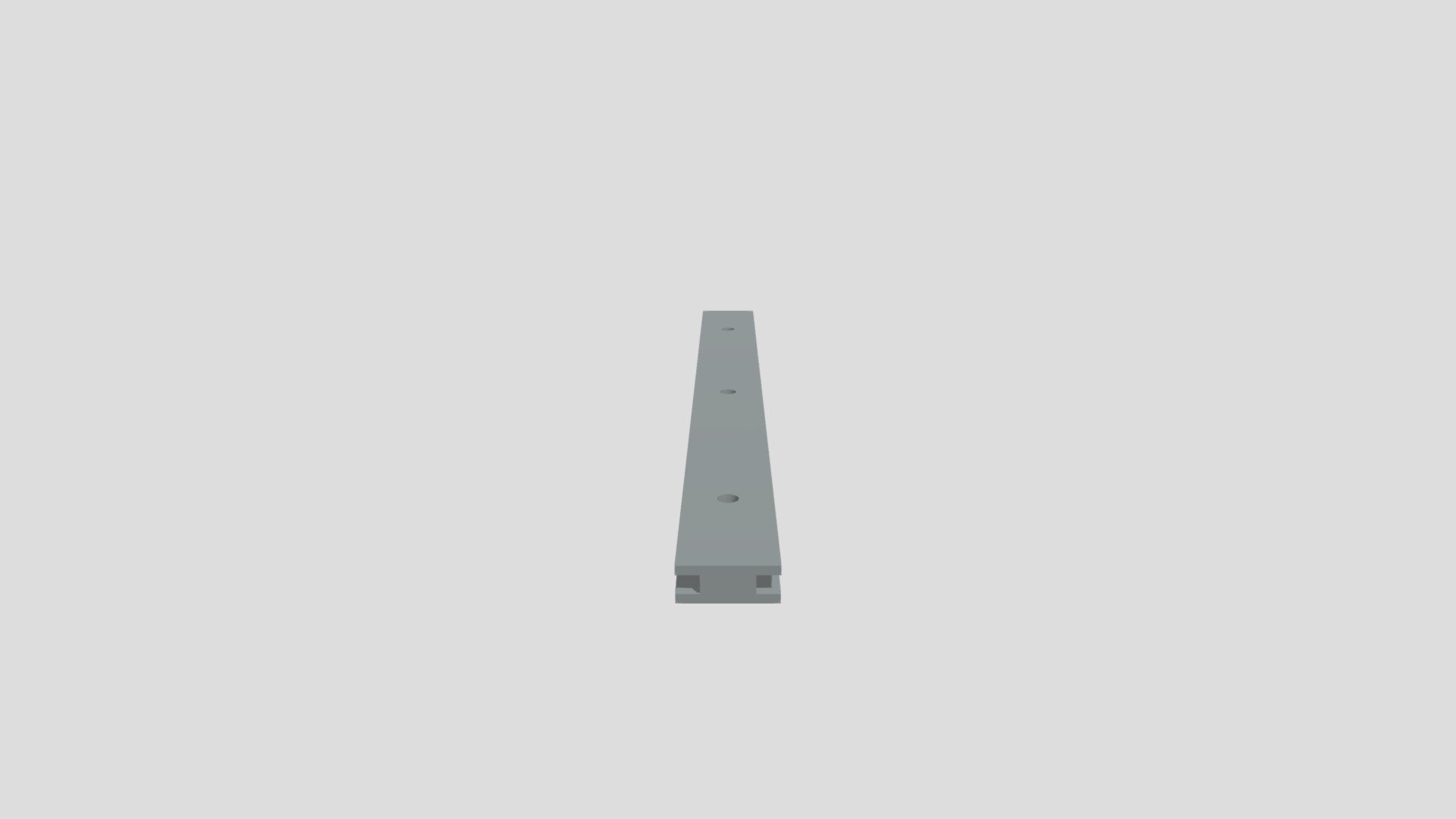 Daughter Card Rail - 3D model by patseph [8207727] - Sketchfab