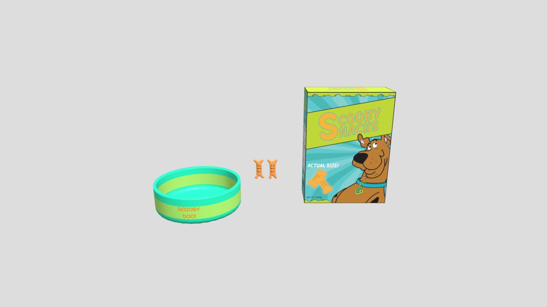 ( Low Poly ) Scooby Doo! Snacks - Download Free 3D model by Mesh ...