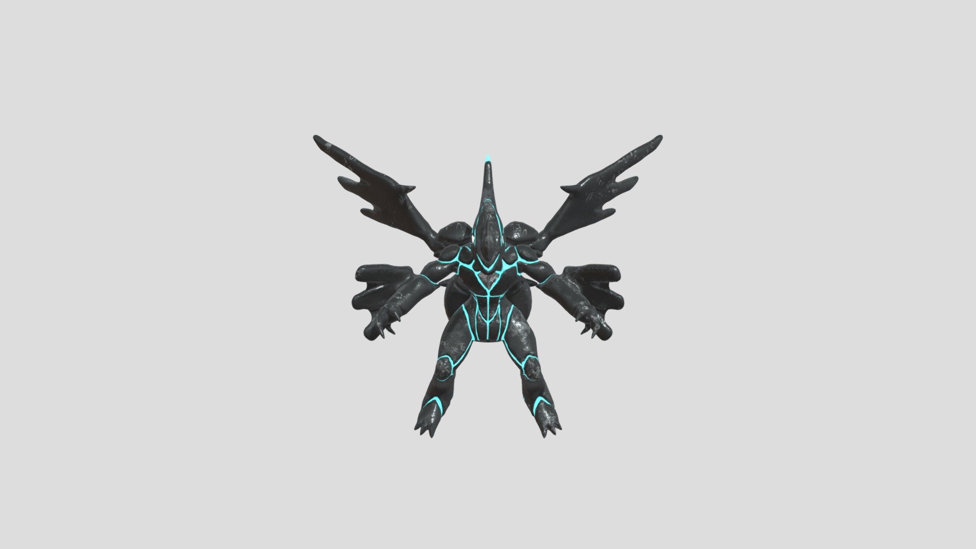 Zekrom - 3D model by kumi (@kumiYEE) [8207cc7] - Sketchfab