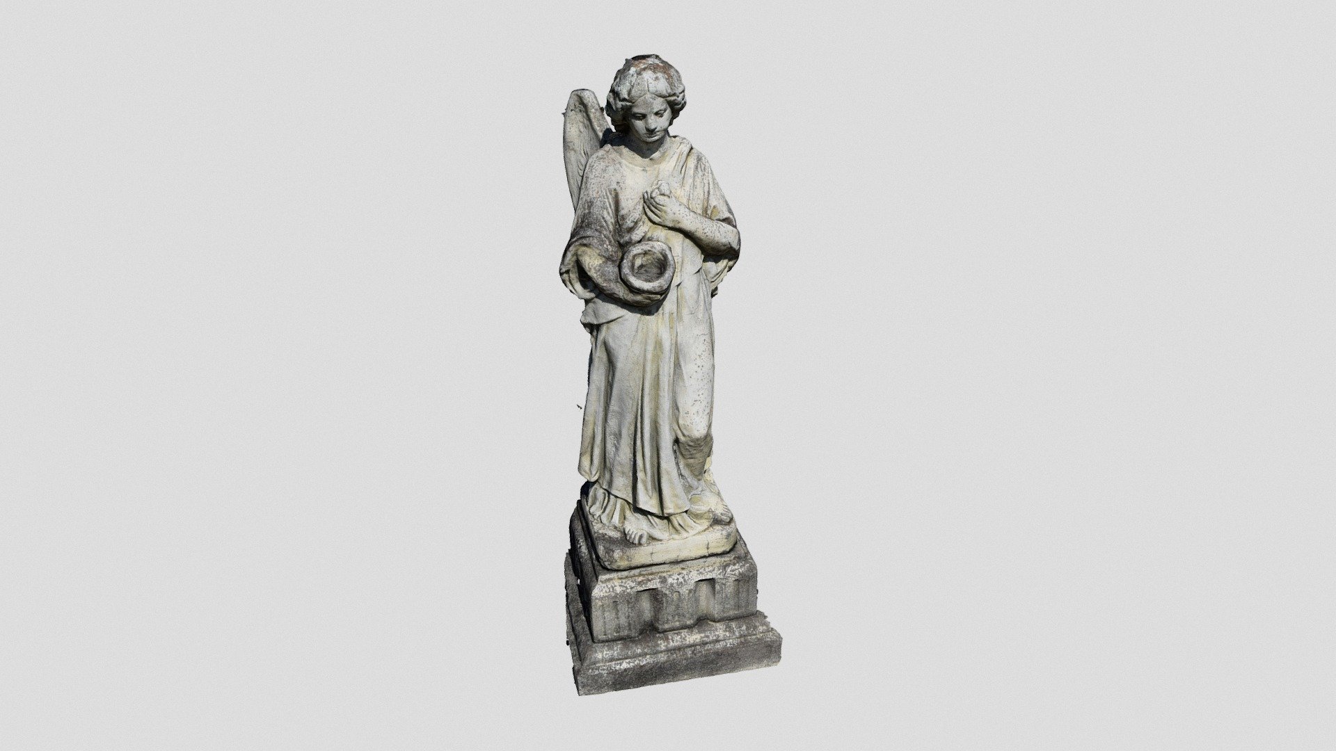 angel statue - 3D model by jchaplin [8209db2] - Sketchfab