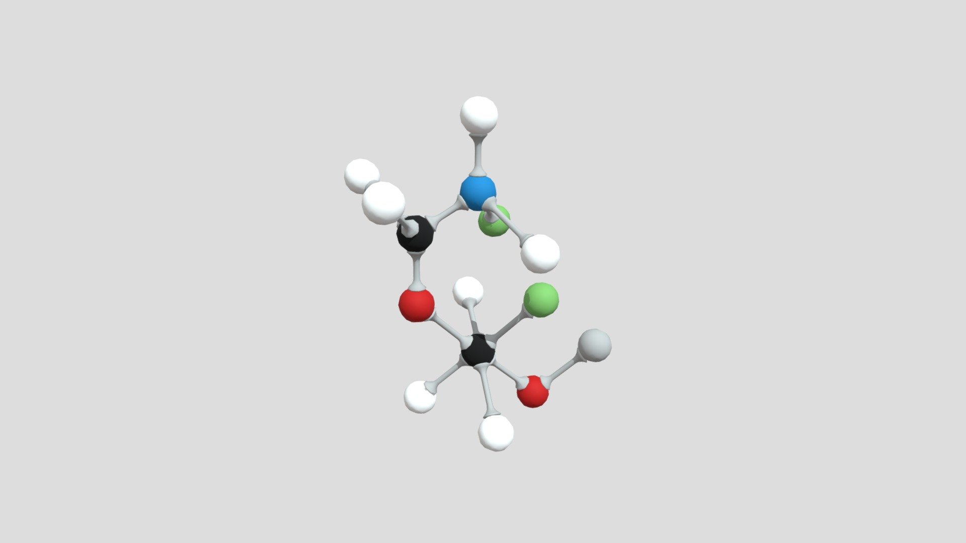Chemical_molecular Structure - 3D model by Jony323 [8209ff4] - Sketchfab