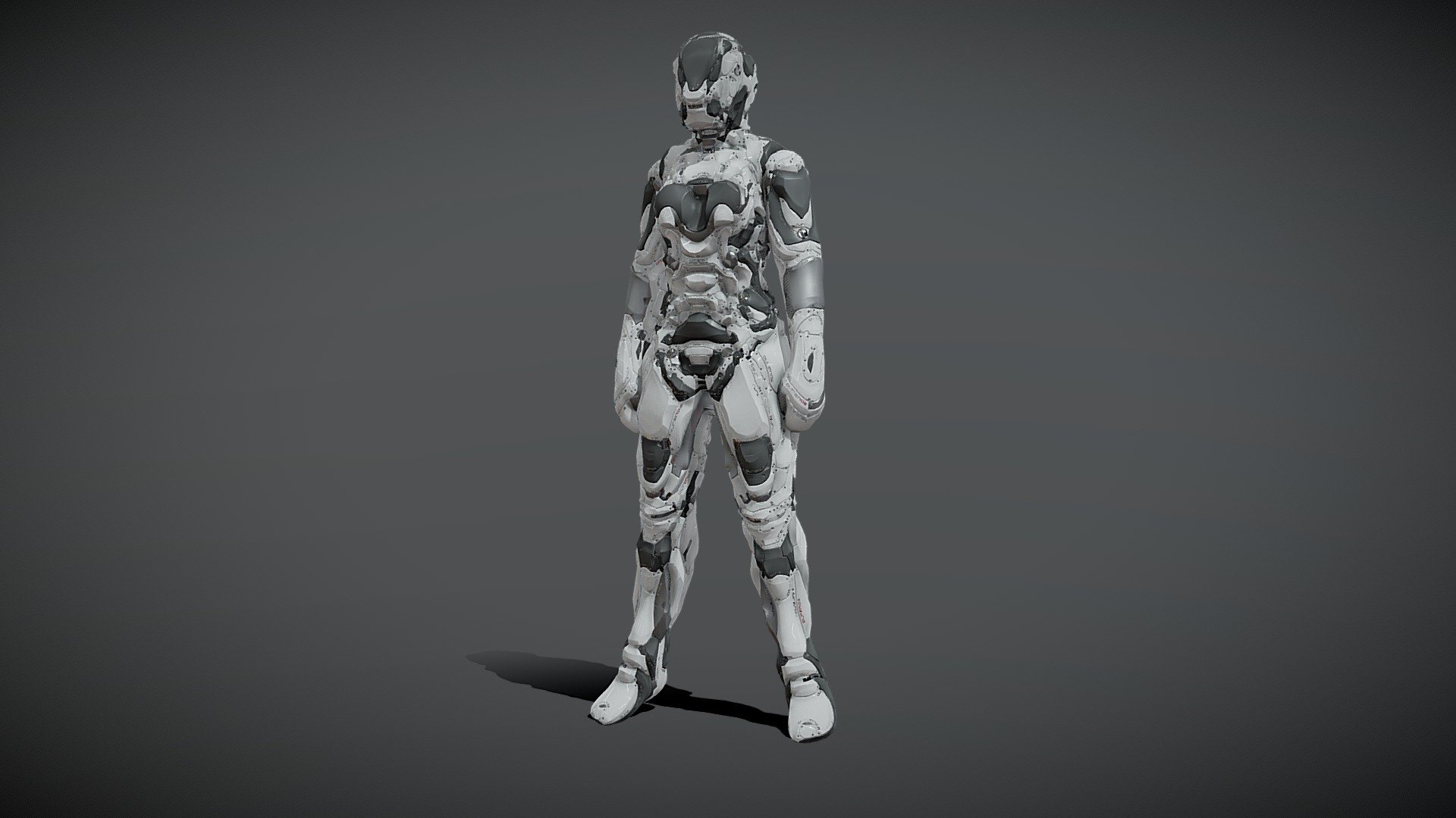 Procedural Hard Surface Modeling Test 30.02 - 3D model by asaito ...