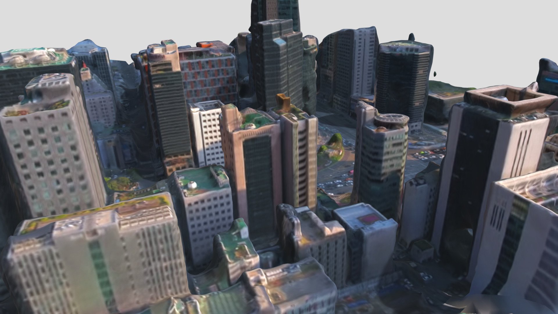 Seoul City - 3D model by hermannfegeleinpogger [820de41] - Sketchfab