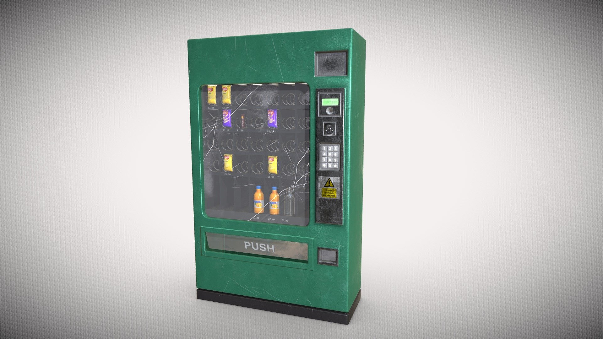 Worn Vending machine - Buy Royalty Free 3D model by Sousinho [820f92c ...
