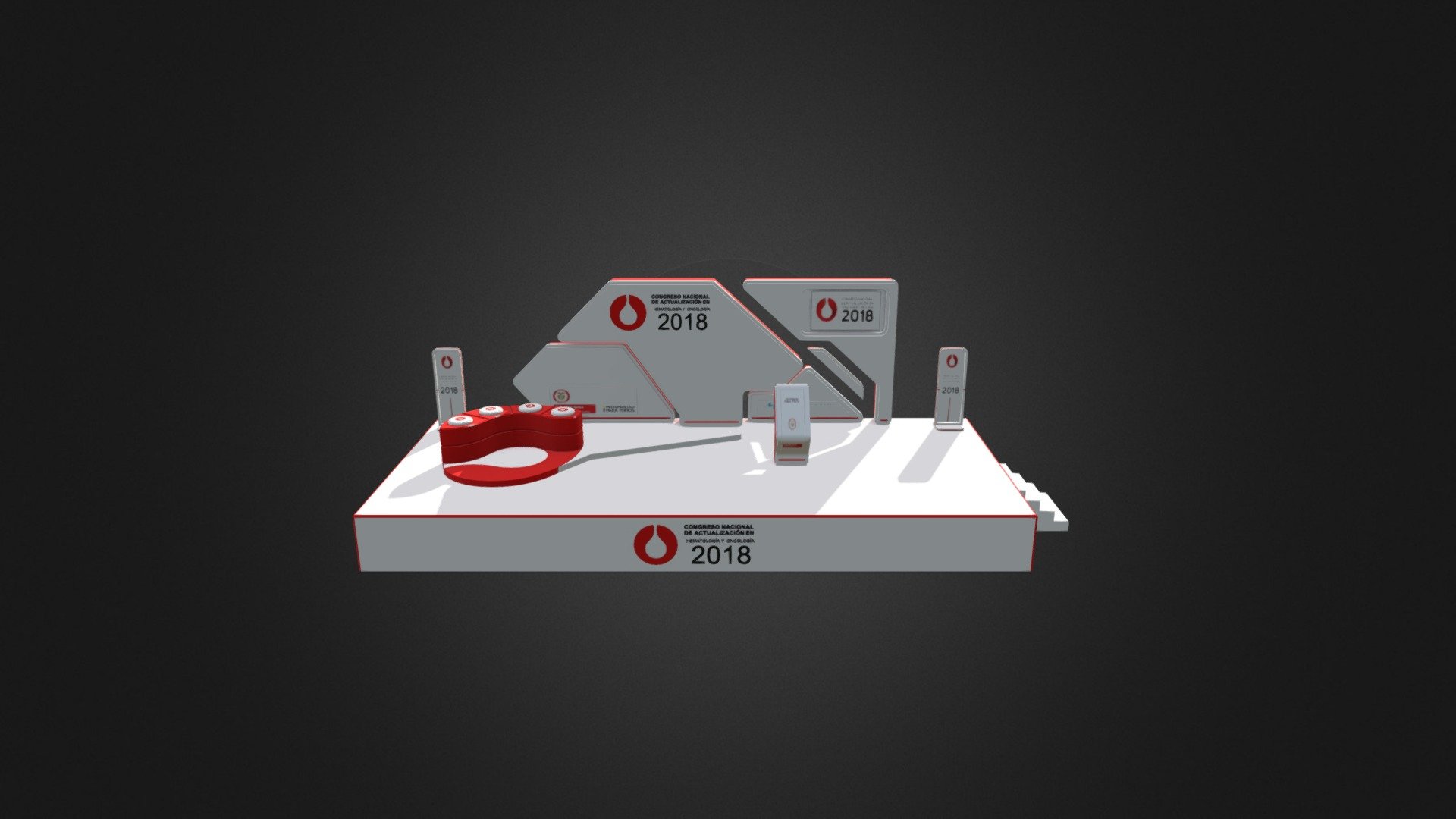 STAND PRINCIPAL - 3D model by jeisson.mora [8210f13] - Sketchfab
