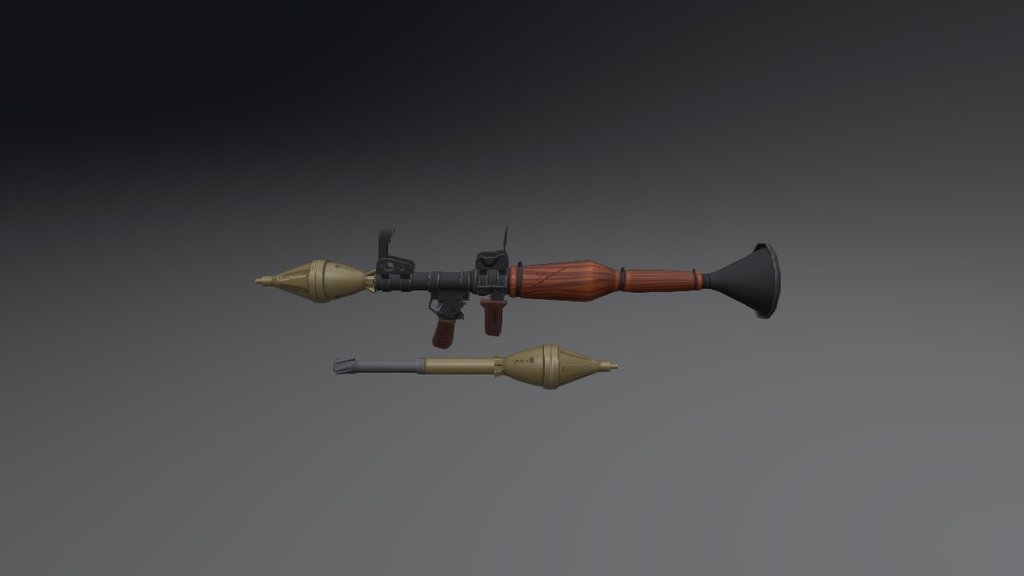 RPG7 - 3D model by elykk [8211a45] - Sketchfab