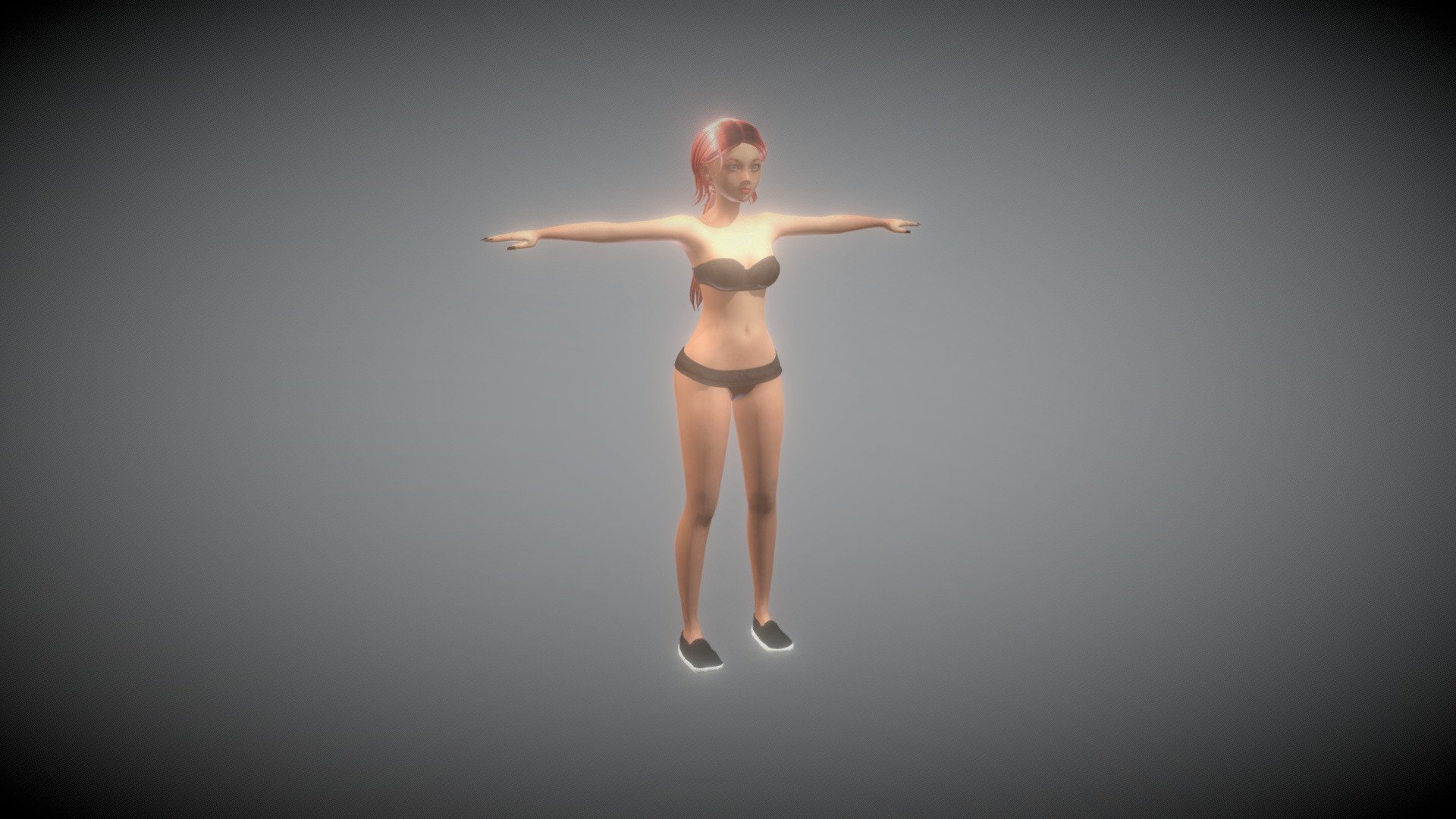 Free girl 1 (Unity ready, MH base) - Download Free 3D model by David.Rover [82124a7] - Sketchfab