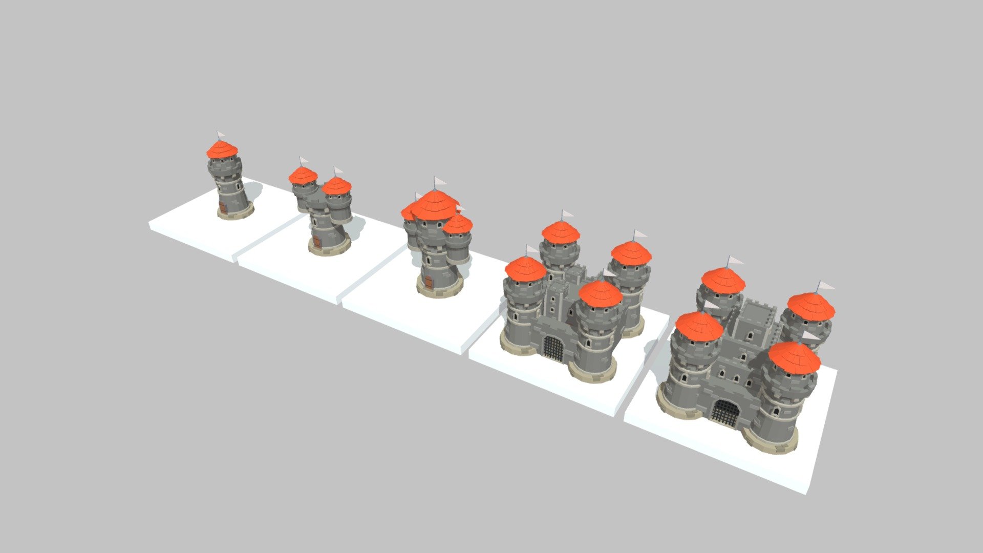 Tower Defence Pack - Buy Royalty Free 3D model by DenBru3D (@dilirium ...