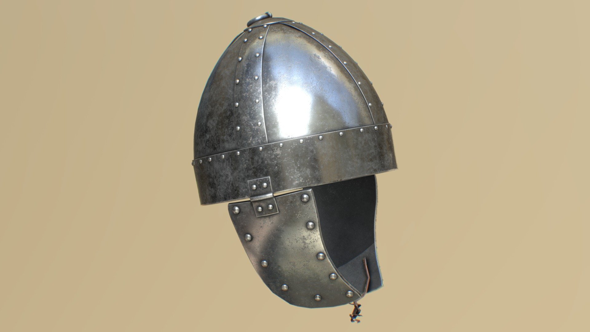 Late Roman Spangenhelm - 3D model by Davicolt [8213e51] - Sketchfab