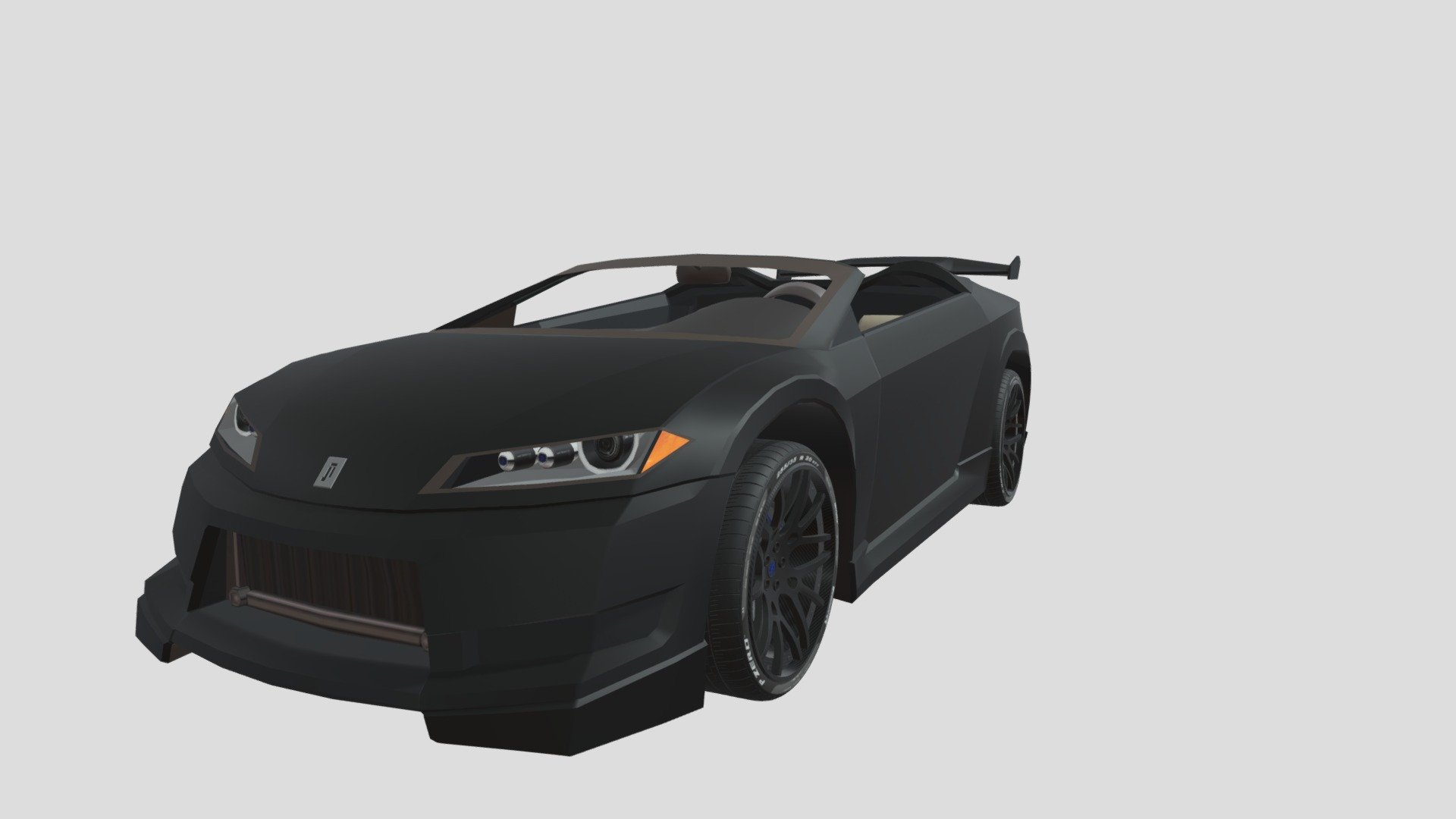 Shift Race Black Car - Download Free 3D model by Sxi.Sai [82164aa ...