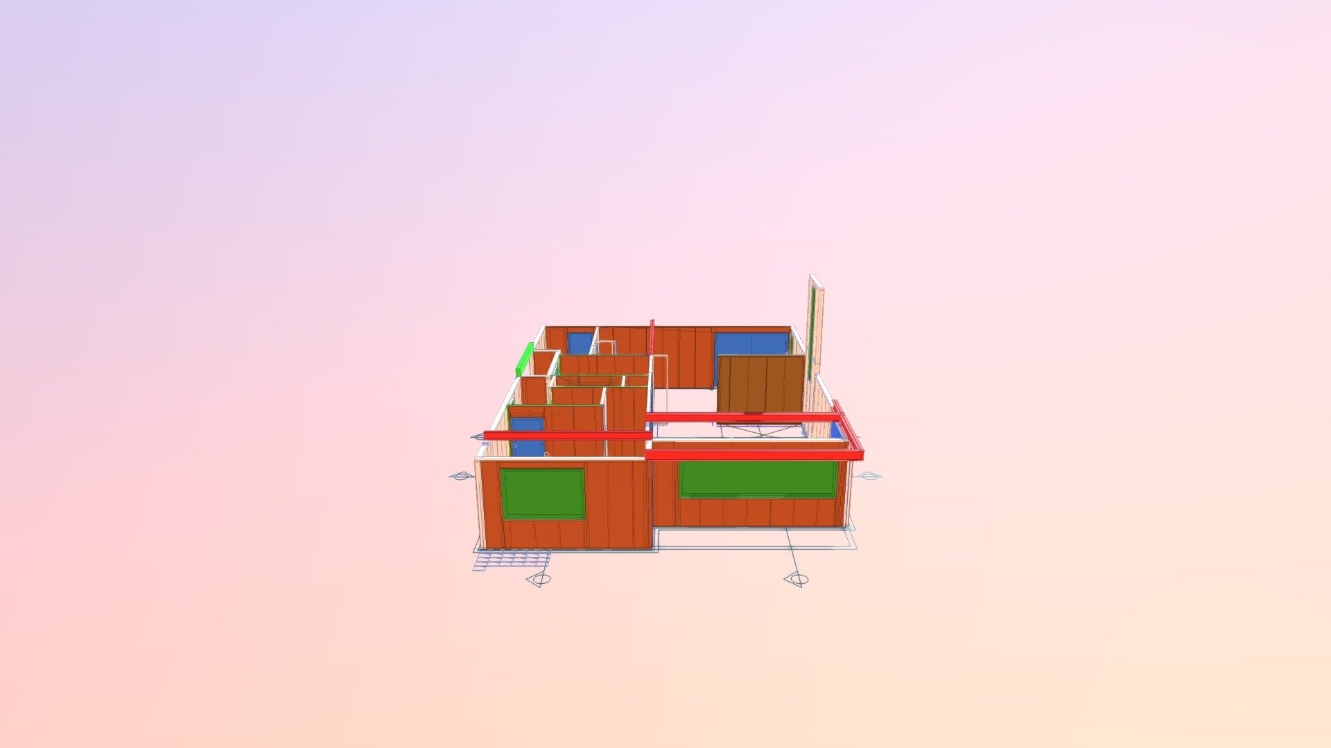 19114 - Ground Floor Panels - 3D model by timberdesigner [8218899 ...