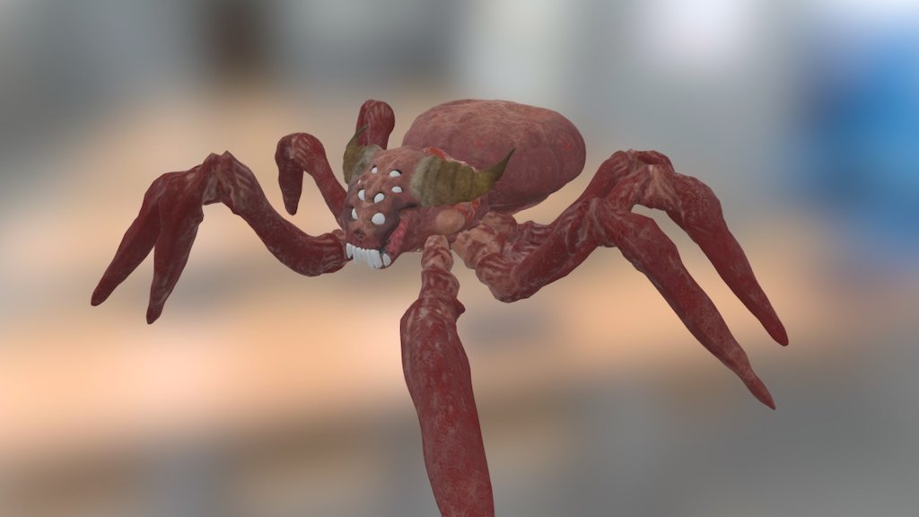 Spider Animation - 3D model by viniciusgodinho_gd [8218db0] - Sketchfab