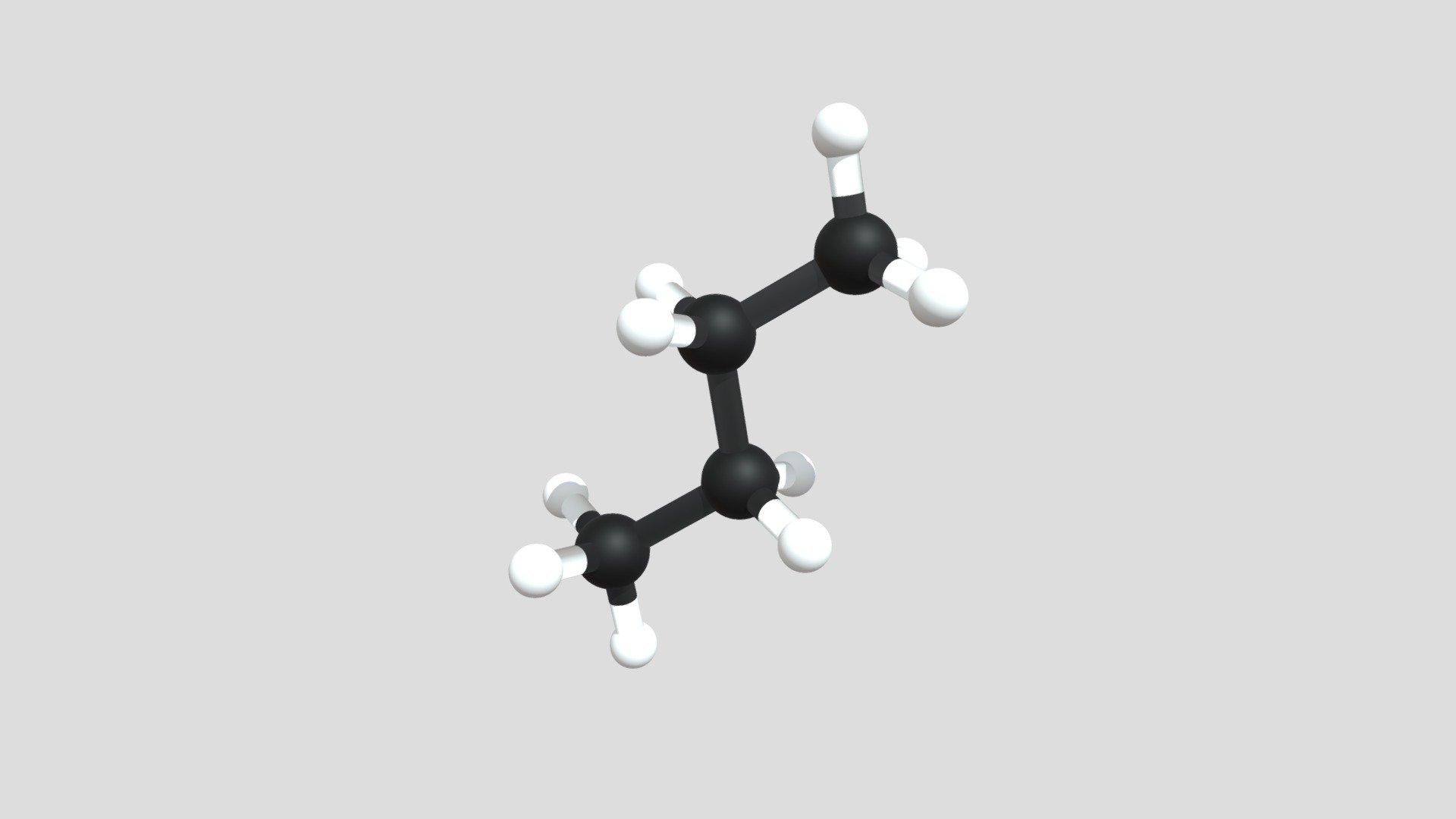 Butane Conformation 1 - Download Free 3D model by International Medical ...