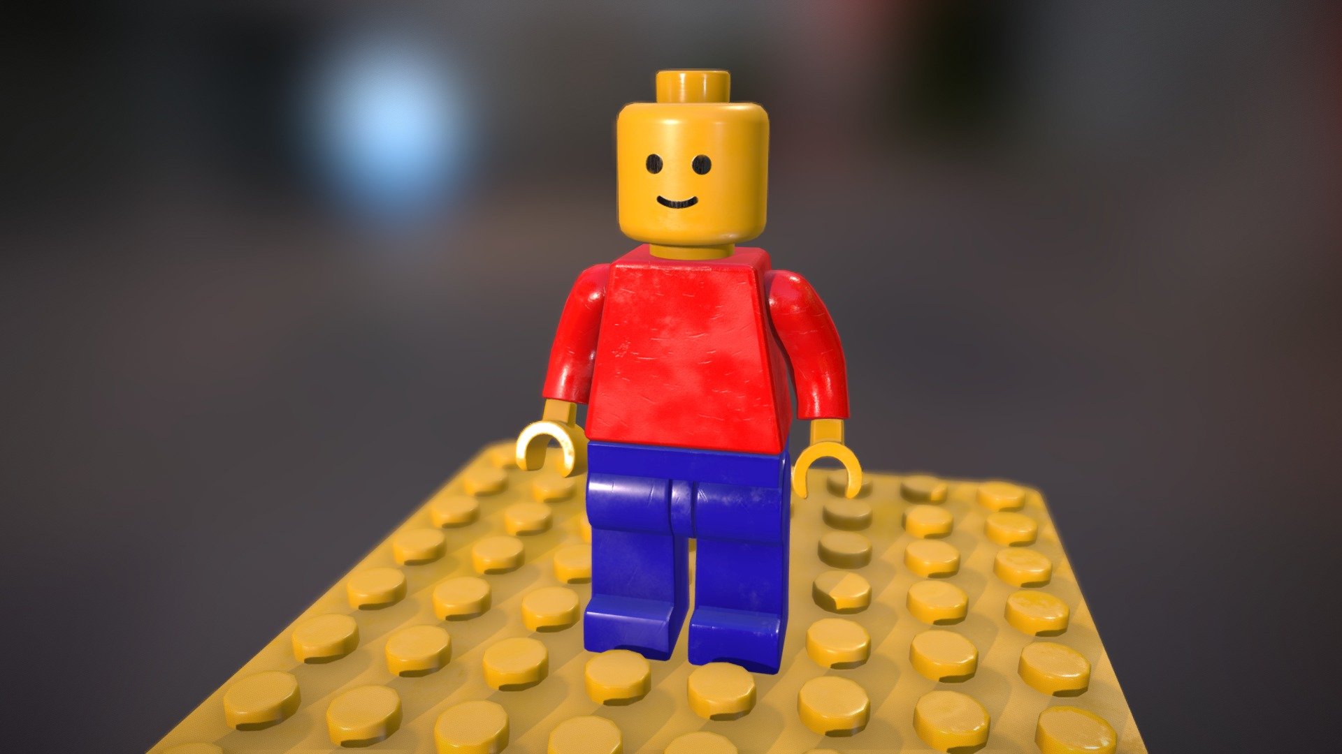 Classic Minifigure - Download Free 3D model by Daniel Orozco (@danorzc ...