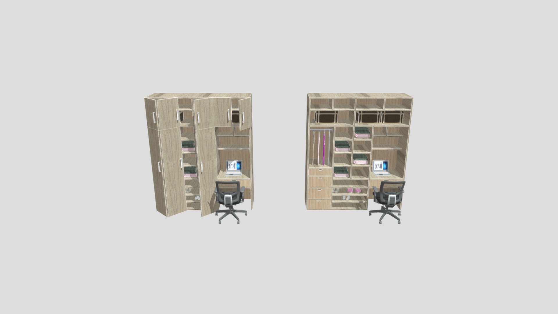 Mueble Modular - Download Free 3D model by Dennis_30 [821bb4c] - Sketchfab