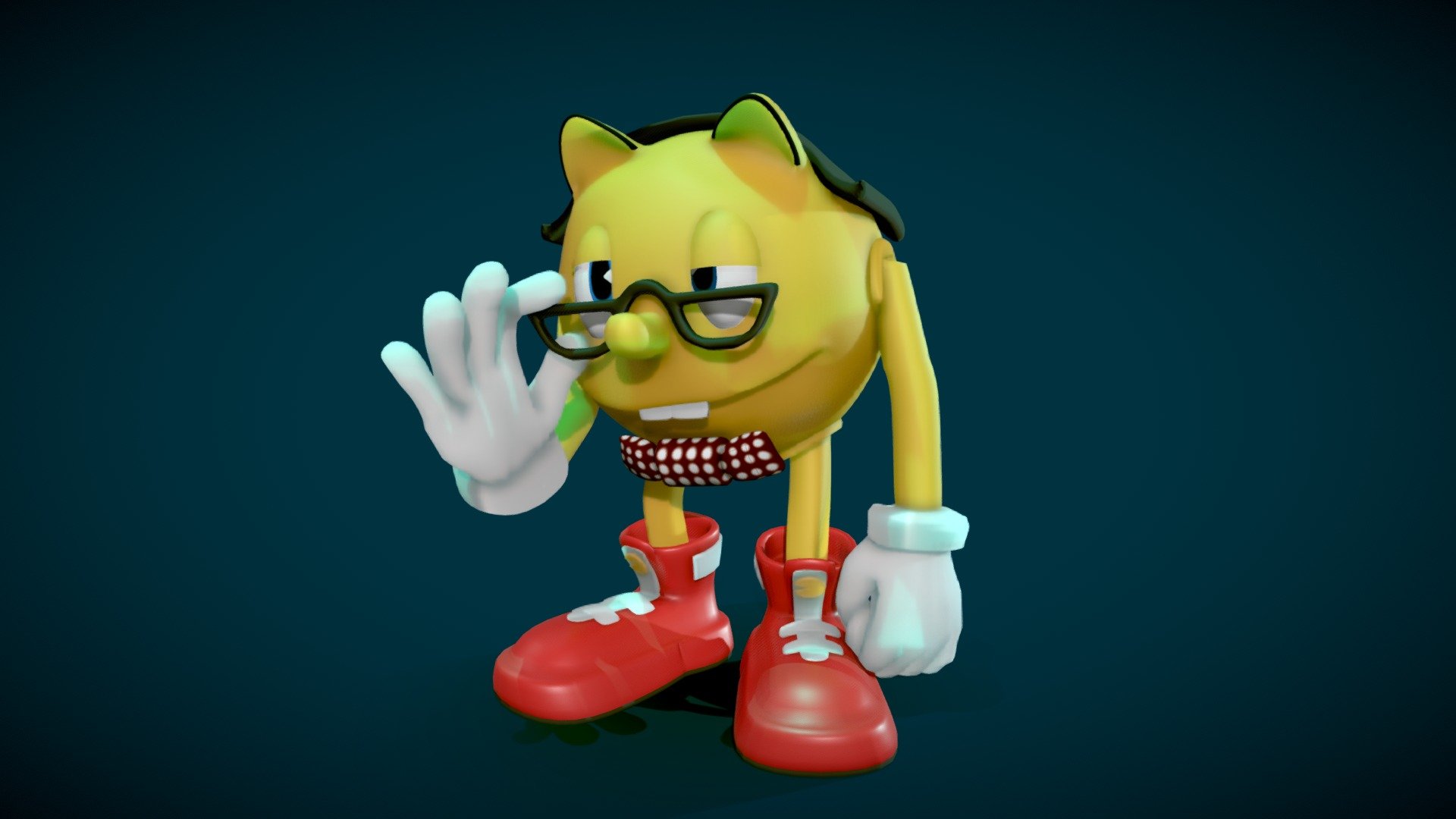 Nerd Pac Man - Download Free 3D model by Jacob Quintana (@jacobq1004 ...