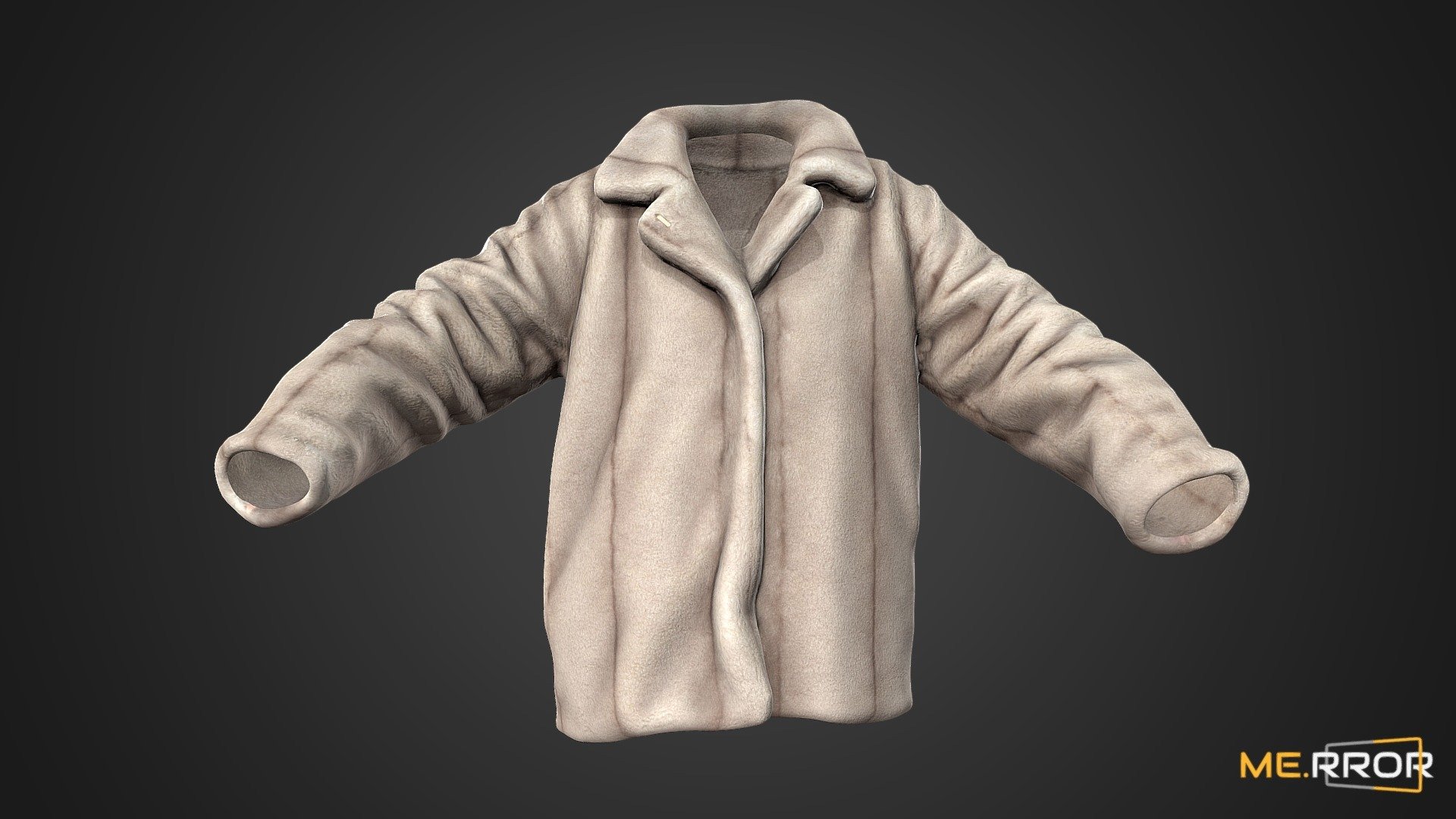 [Game-Ready] Fur Coat - Buy Royalty Free 3D model by ME.RROR Studio ...