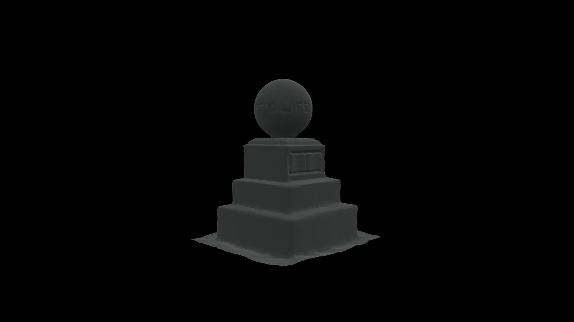 Irwin Grave Monument - 3D model by tricialuedtke [821d9f7] - Sketchfab