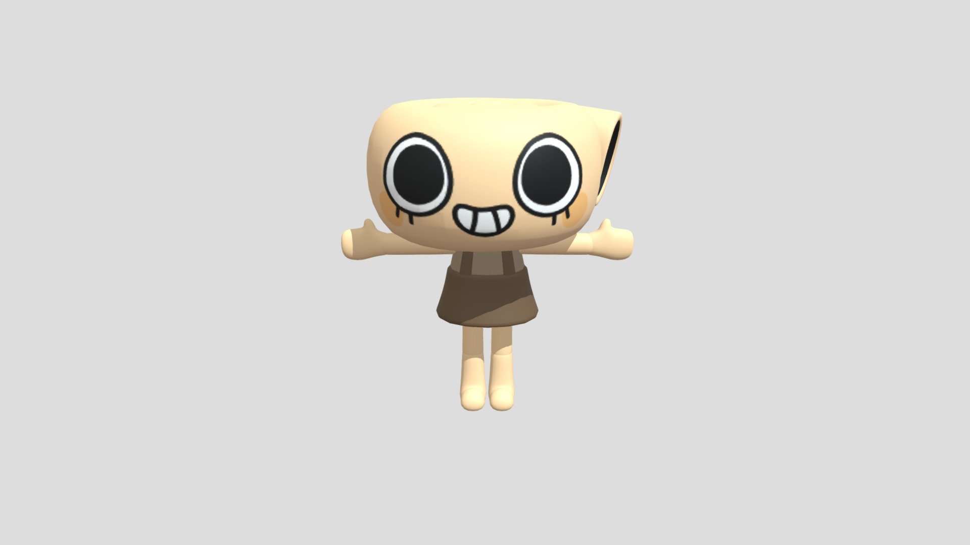 Shelly - dandys world - Download Free 3D model by siouxsiepikachu ...