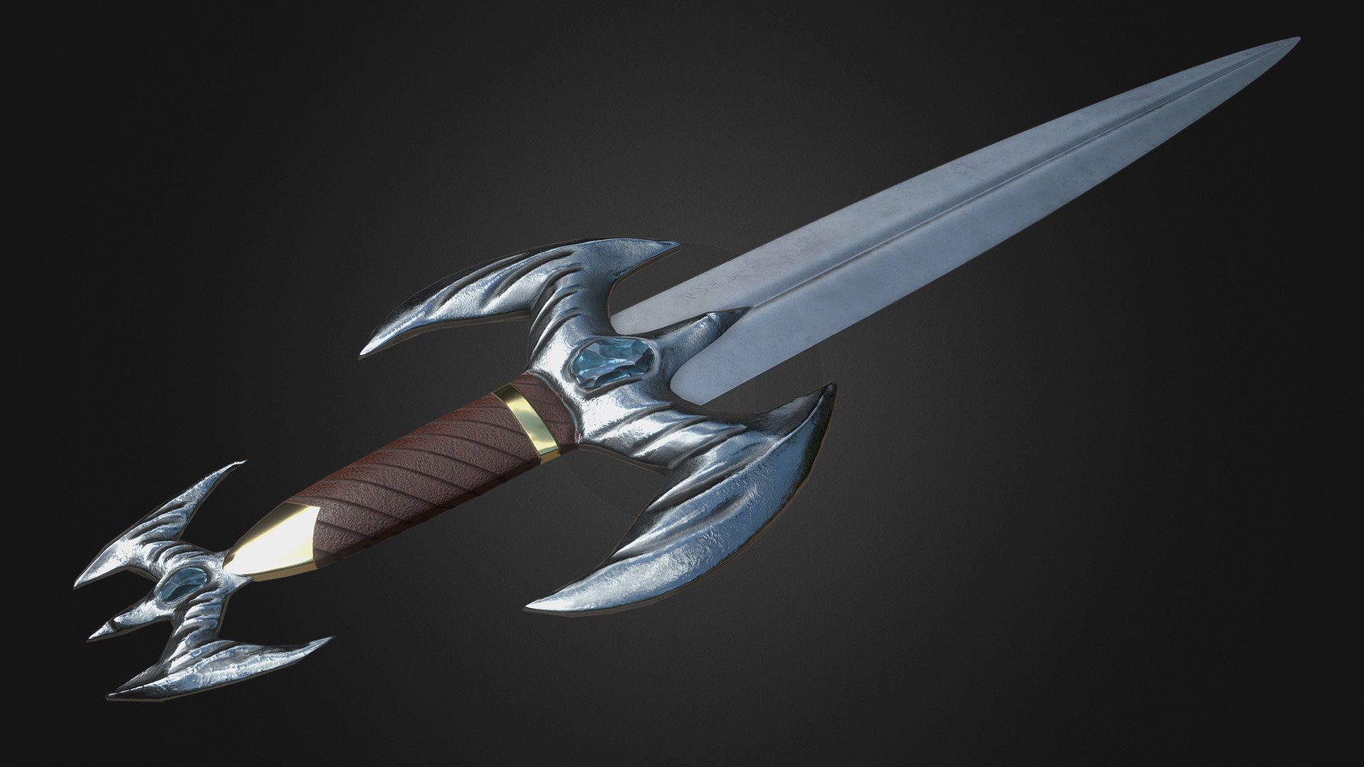Hronvir's Dagger - Kyne's Honor - 3D model by zunaroath [82202af ...