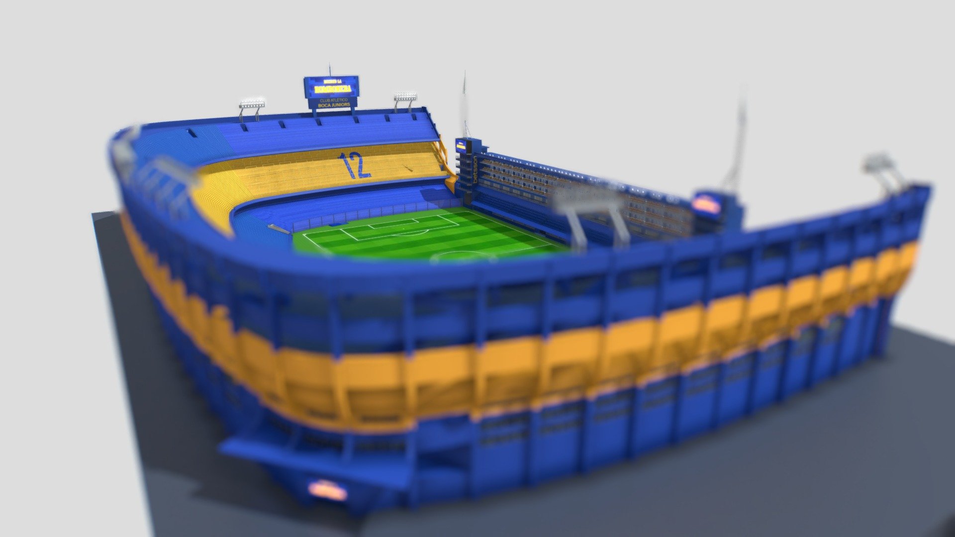 La Bombonera (Boca Juniors) - Download Free 3D model by A1905 (@al1905 ...
