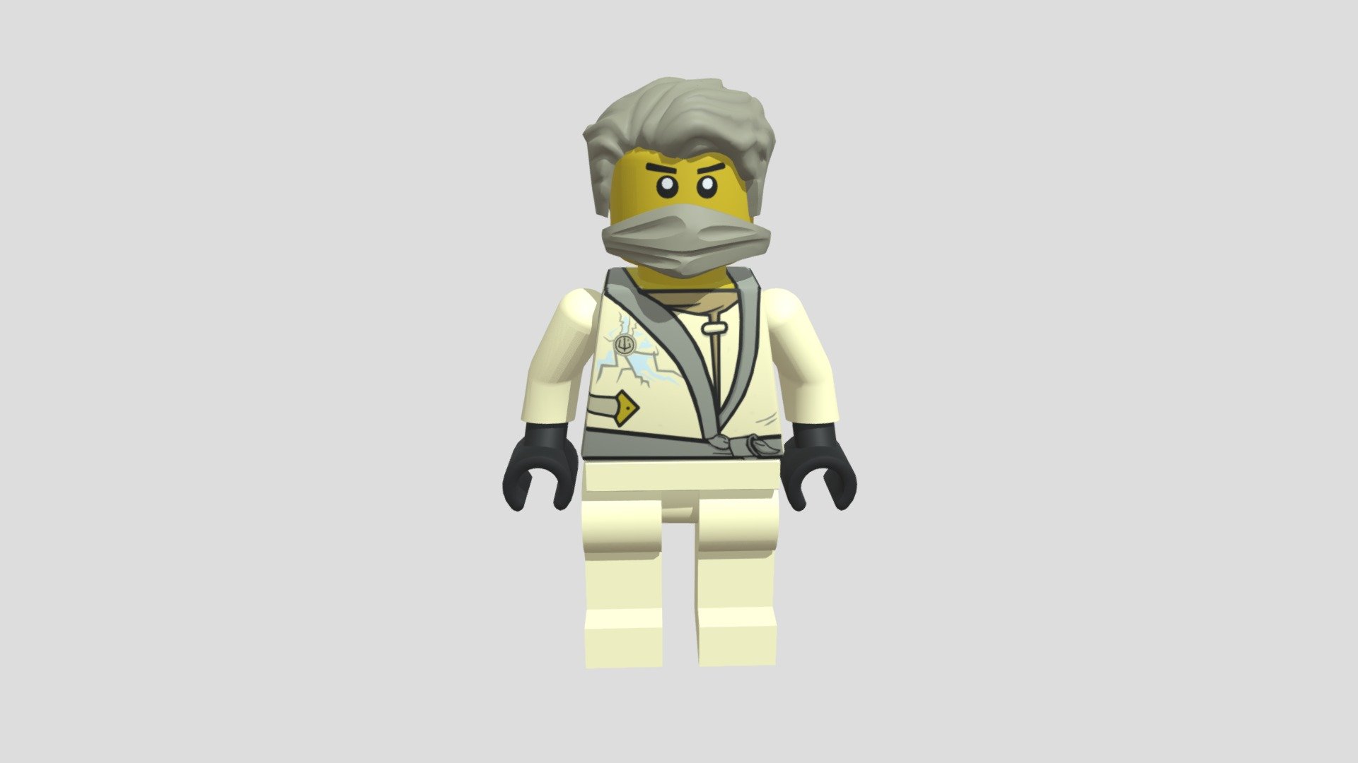 White Roblox Ninja - 3D model by fahad.farooq031 [82214ba] - Sketchfab
