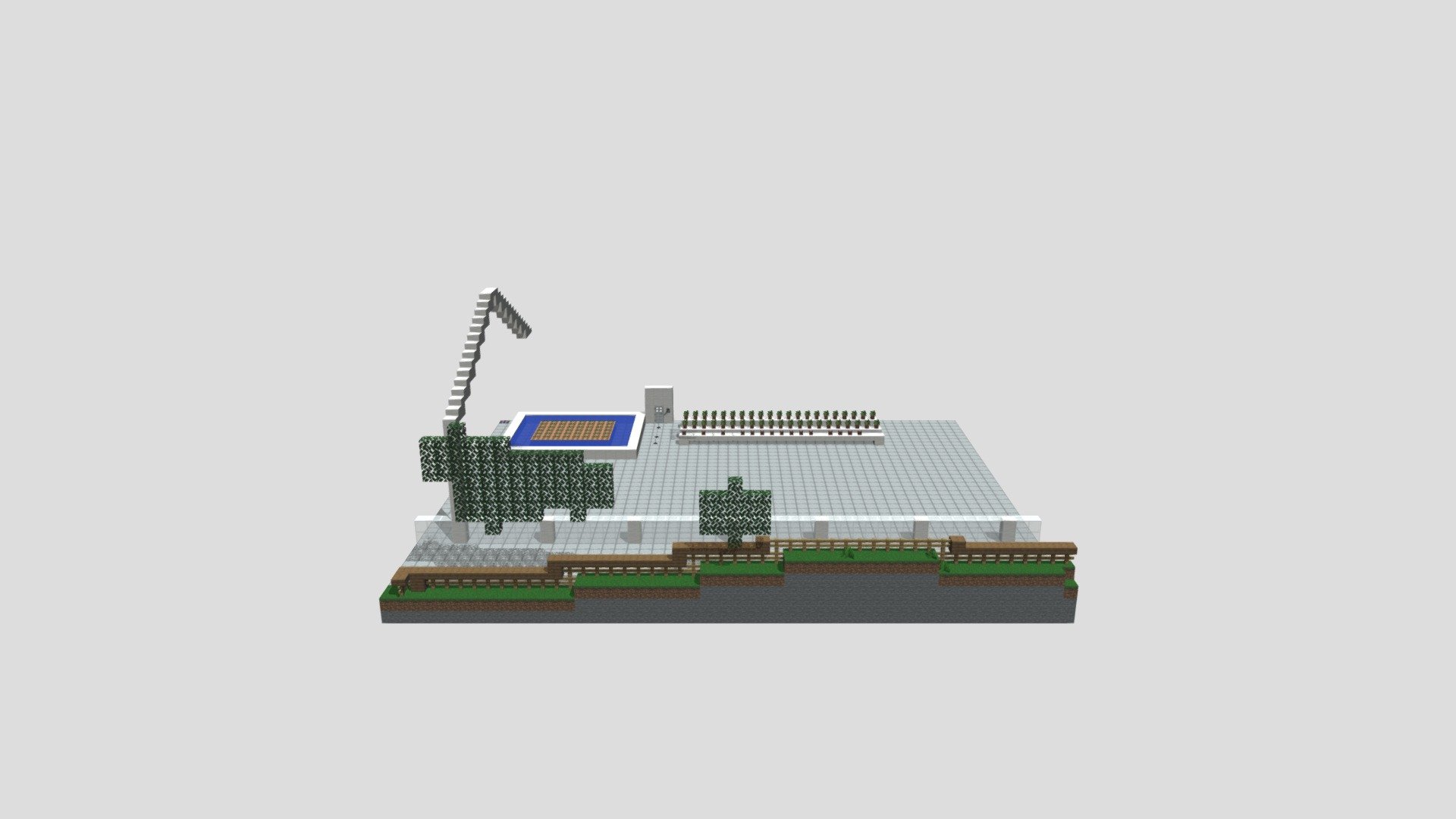 Prova Serra esportata da Minecraft - Download Free 3D model by marcello ...