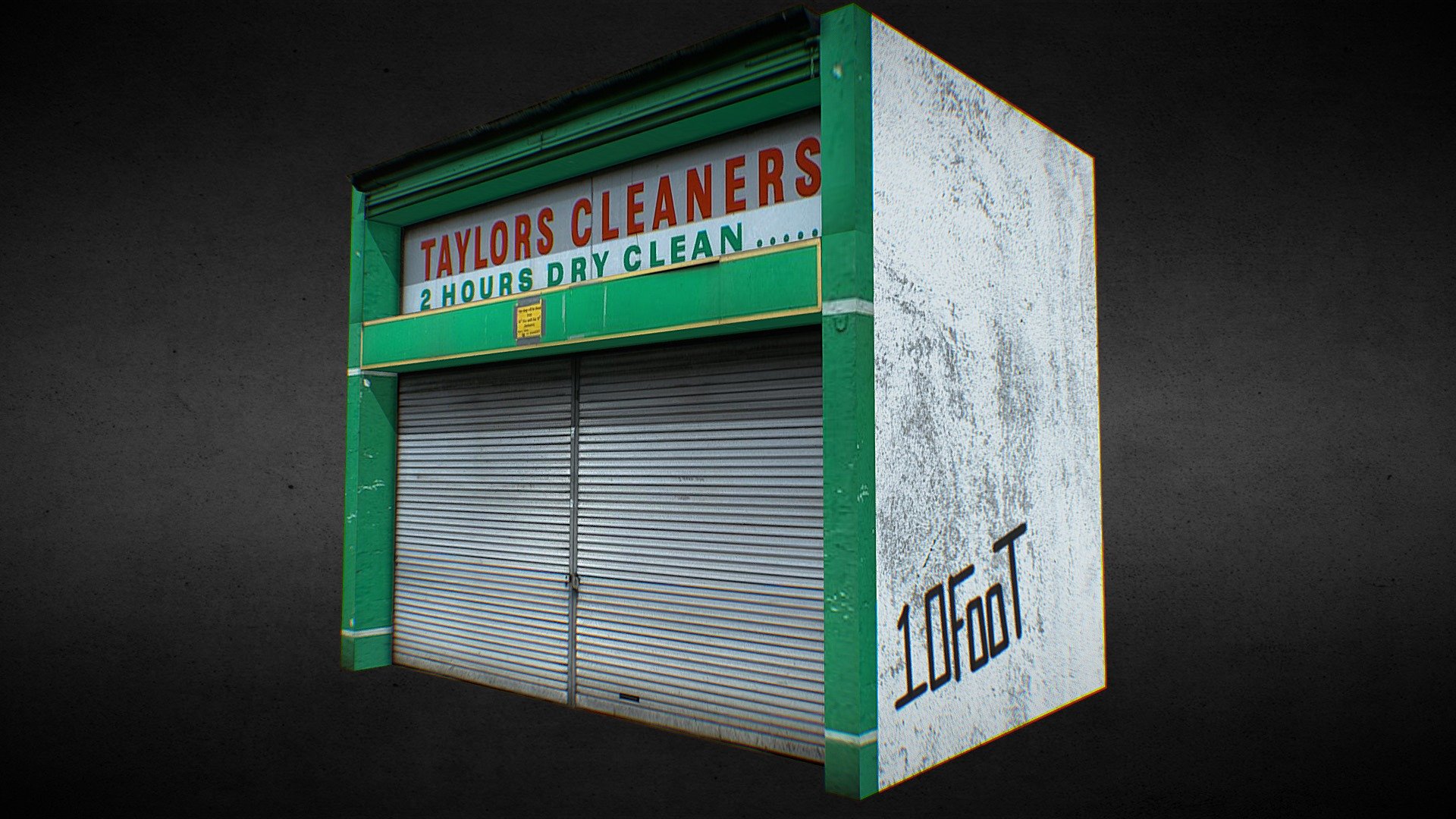 Low Poly Shop Front 1 (Free) - Download Free 3D model by Christians ...