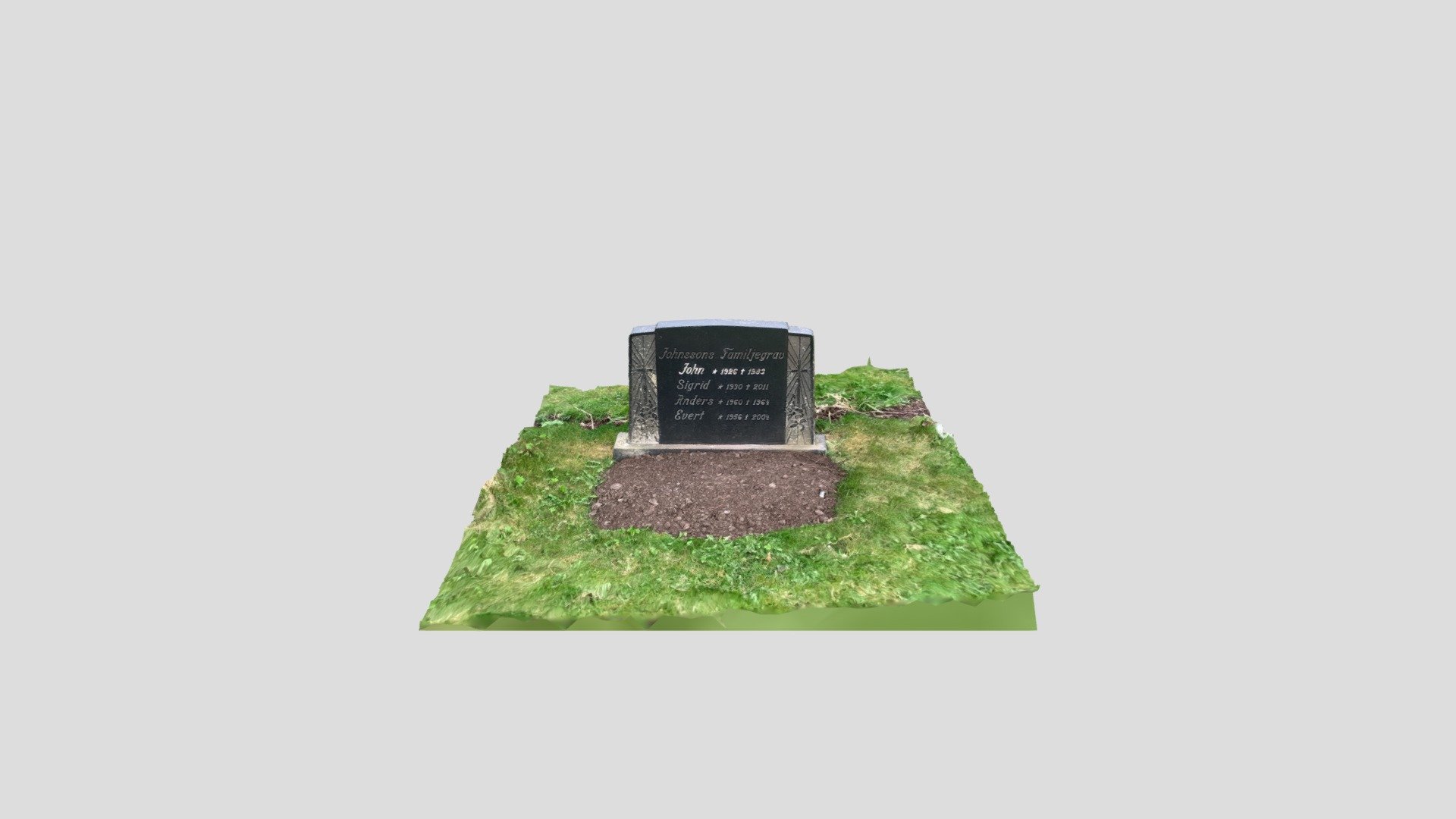 Headstone 04 - Download Free 3D model by Jacob Otterstrom (@jacob ...