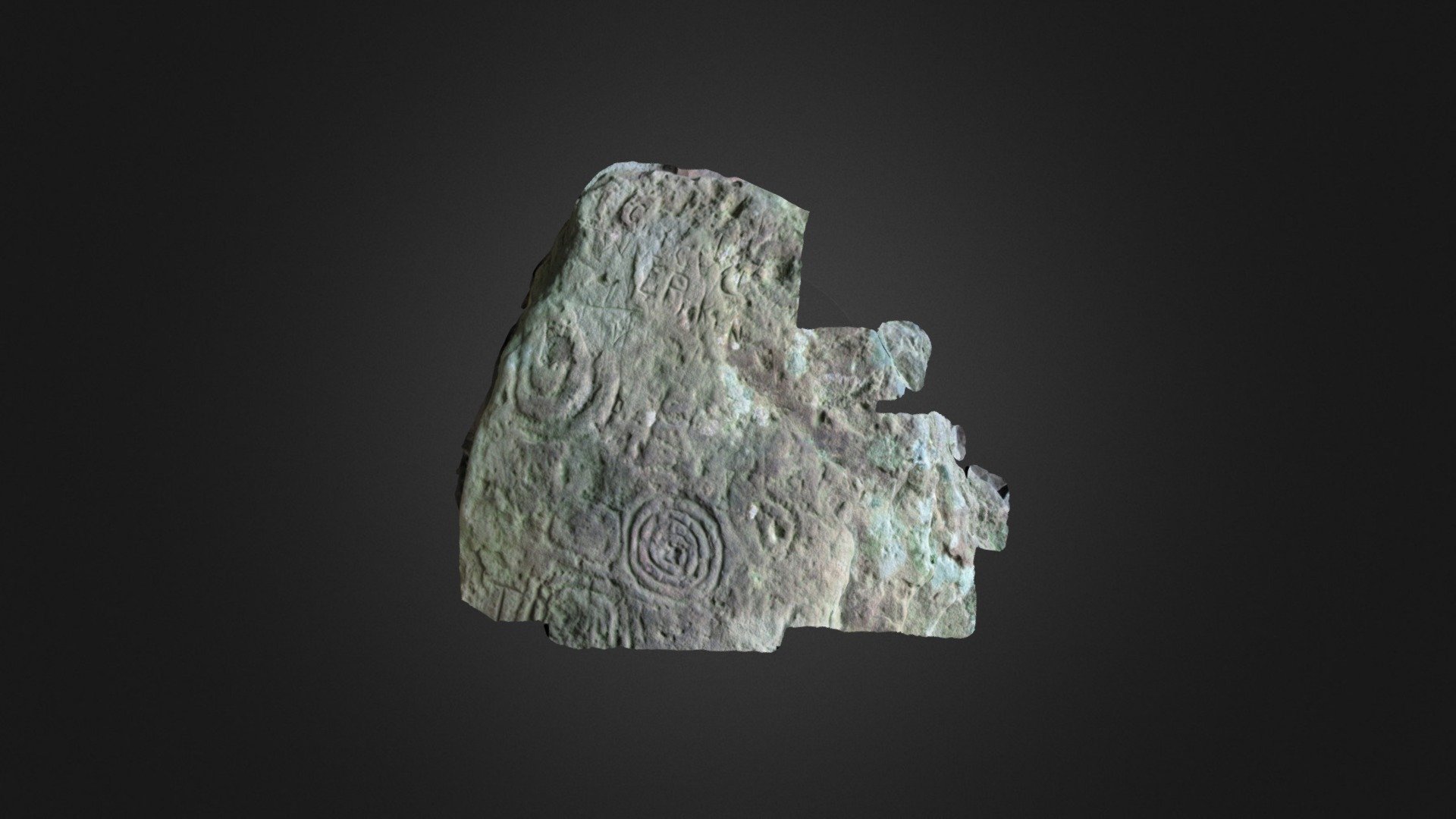 Loughcrew Cairn T R2 - 3D model by Jordan Young (@jordany) [82248f9 ...