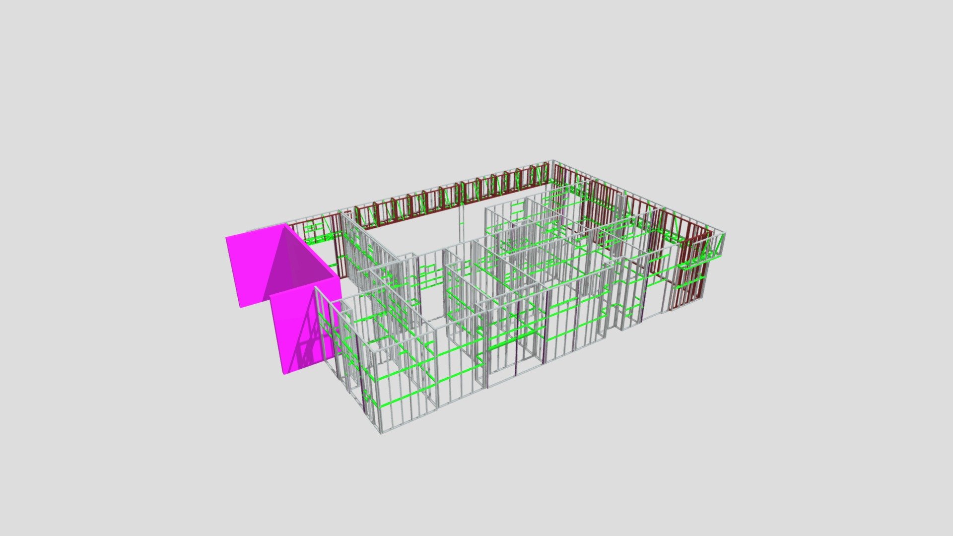 006 Moree Ground Floor Zone 2 - 3D model by Intrasteel [82259f4 ...