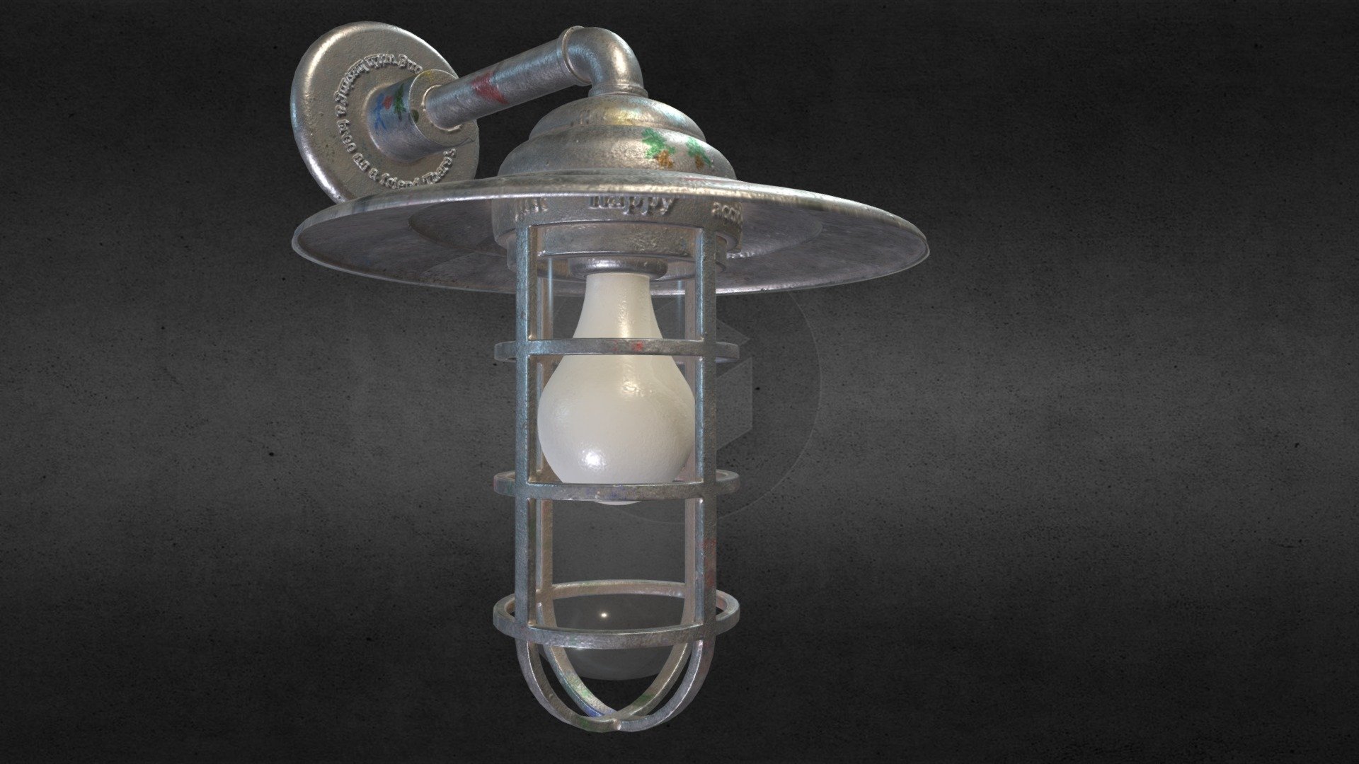 Industrial Light - 3D model by Dauntee [822722d] - Sketchfab