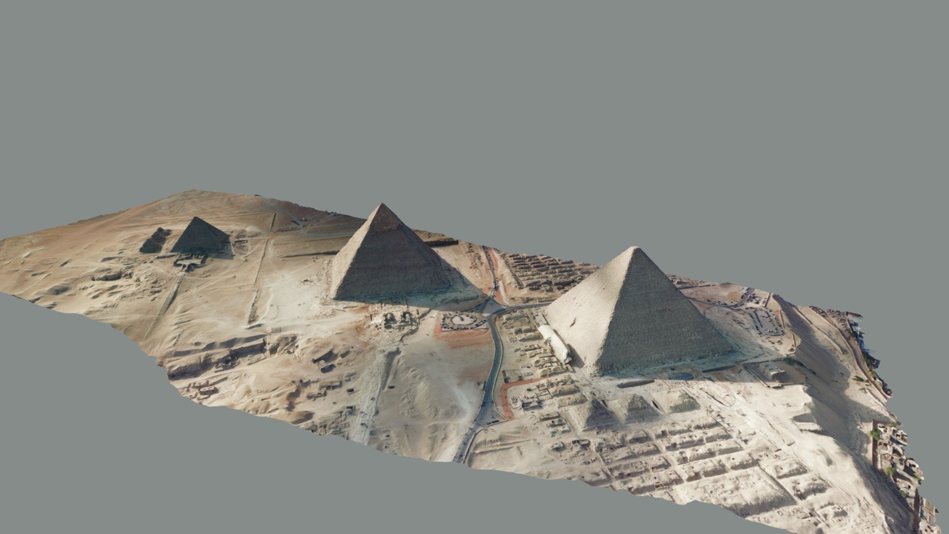 Giza plain - 3D model by ianicolo [82278df] - Sketchfab