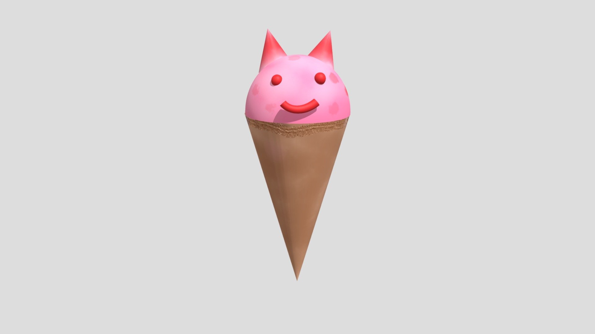 Ice cream - Download Free 3D model by vallenciazhng_ [82282ec] - Sketchfab