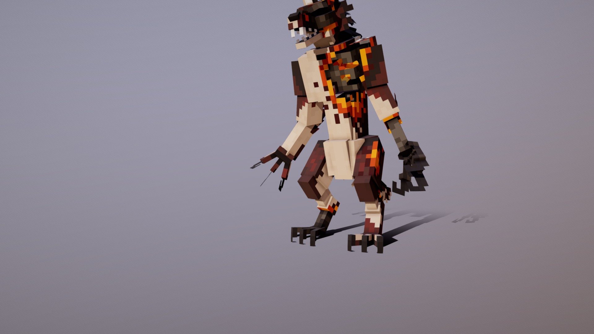 Undead Werewolf - 3D model by FakeDrayn [8228d50] - Sketchfab