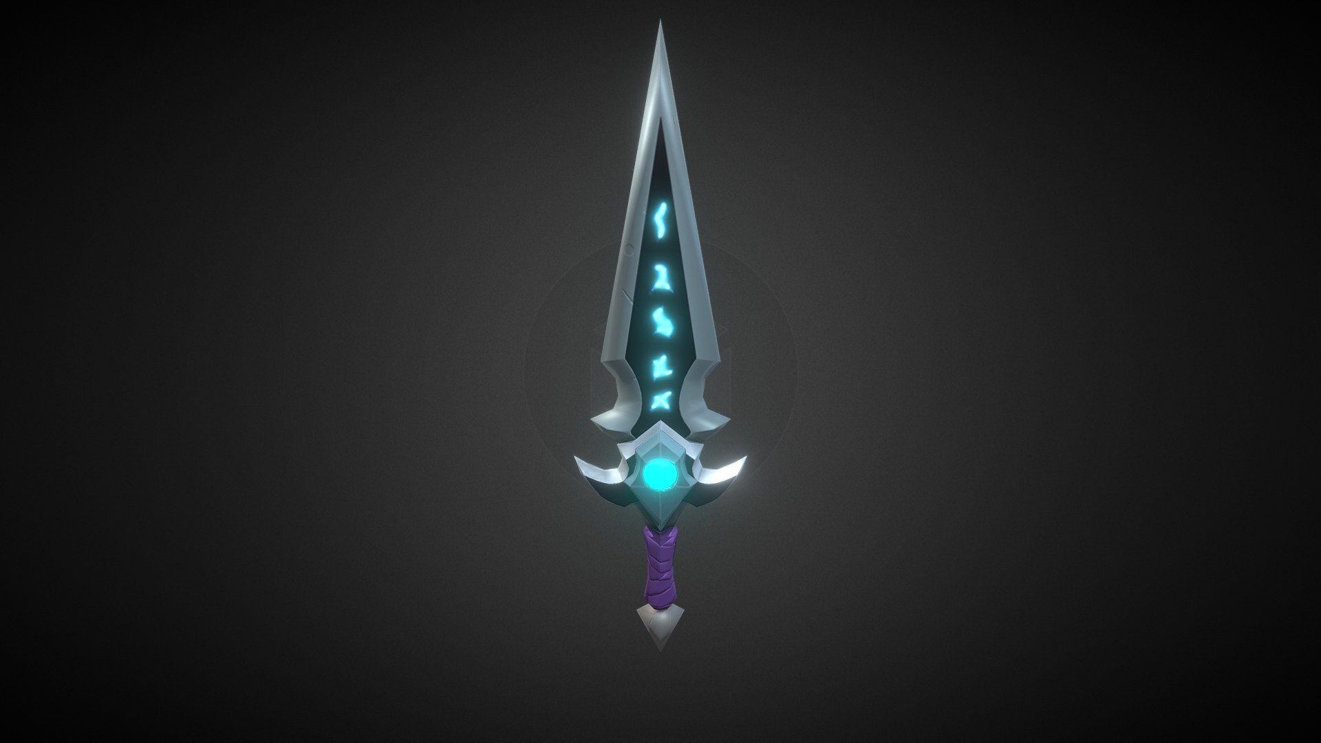 Ice Crown Dagger - 3D model by JakubS (@siudajakub) [8228dba] - Sketchfab