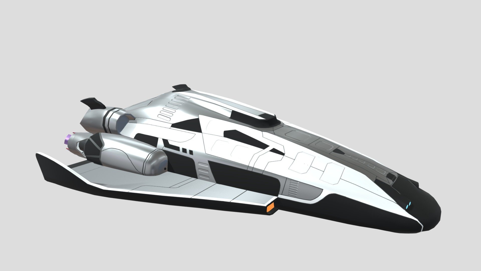 Standard Issue Gray Rocket - 3D model by Dimensional Designs Co ...