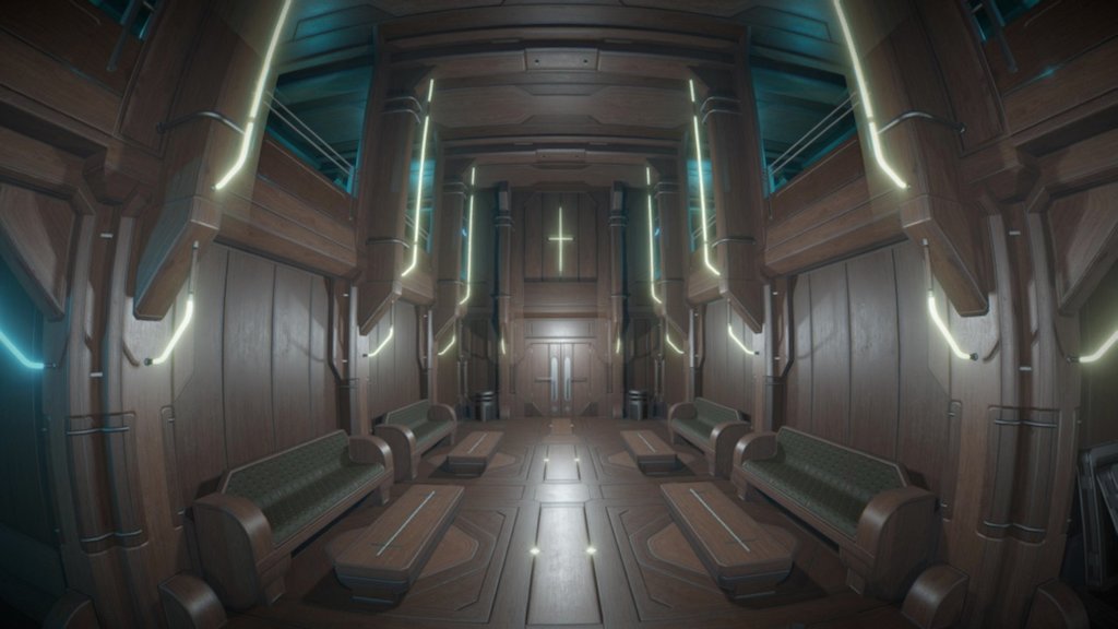 Wooden Sci-Fi Environment Modular Kit. - 3D model by Aleks_T [822af8a ...