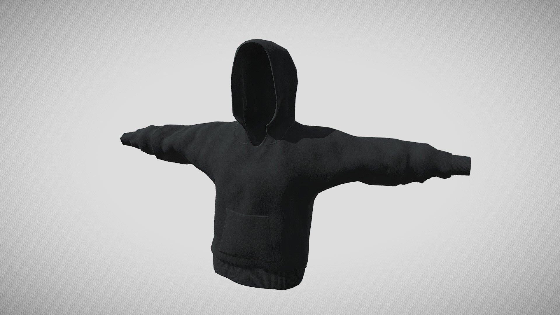 Low-poly Hoodie - Download Free 3D model by RanJJ [822ba8e] - Sketchfab